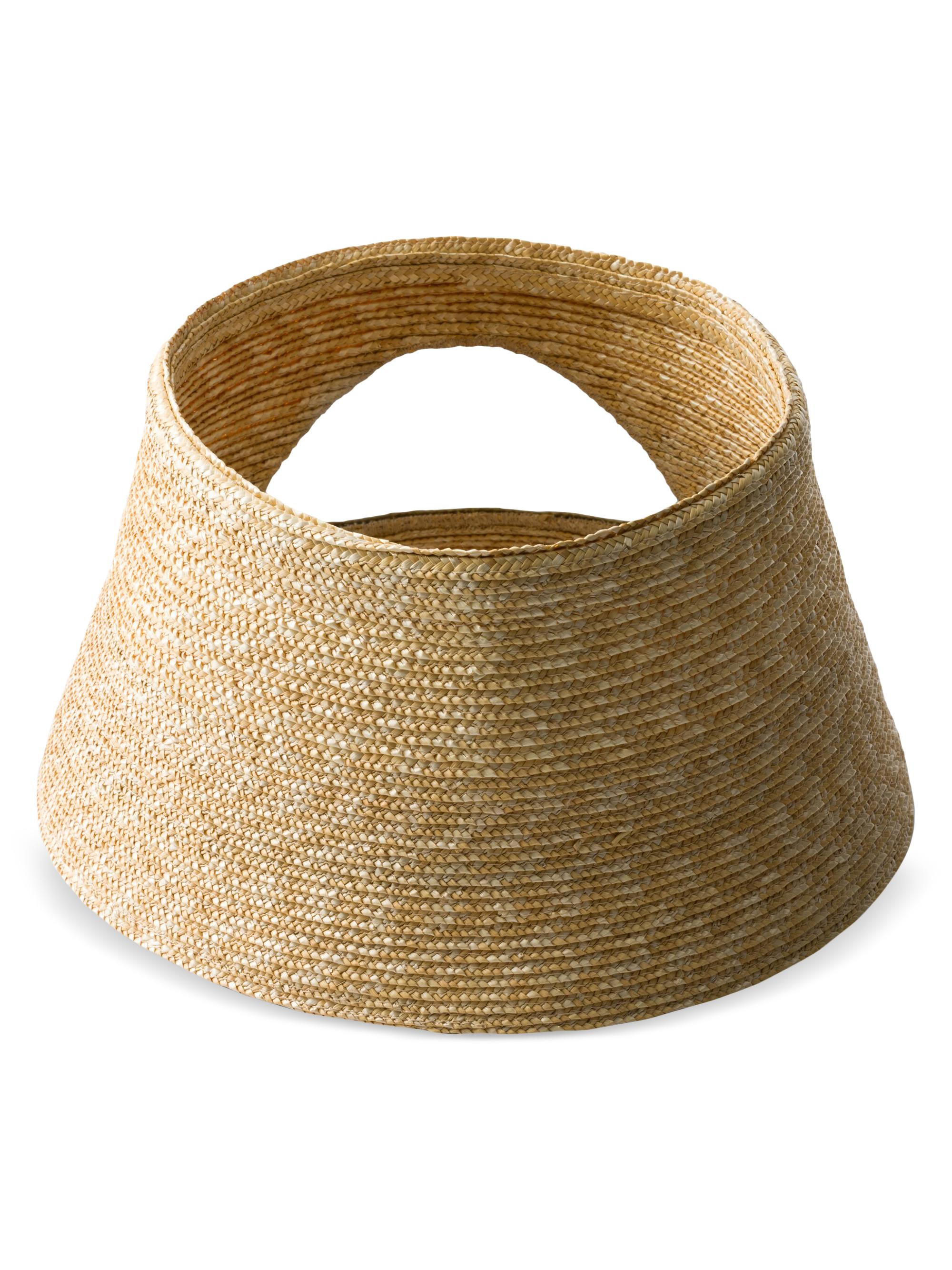 Prada Straw Visor Cap | Saks Fifth Avenue