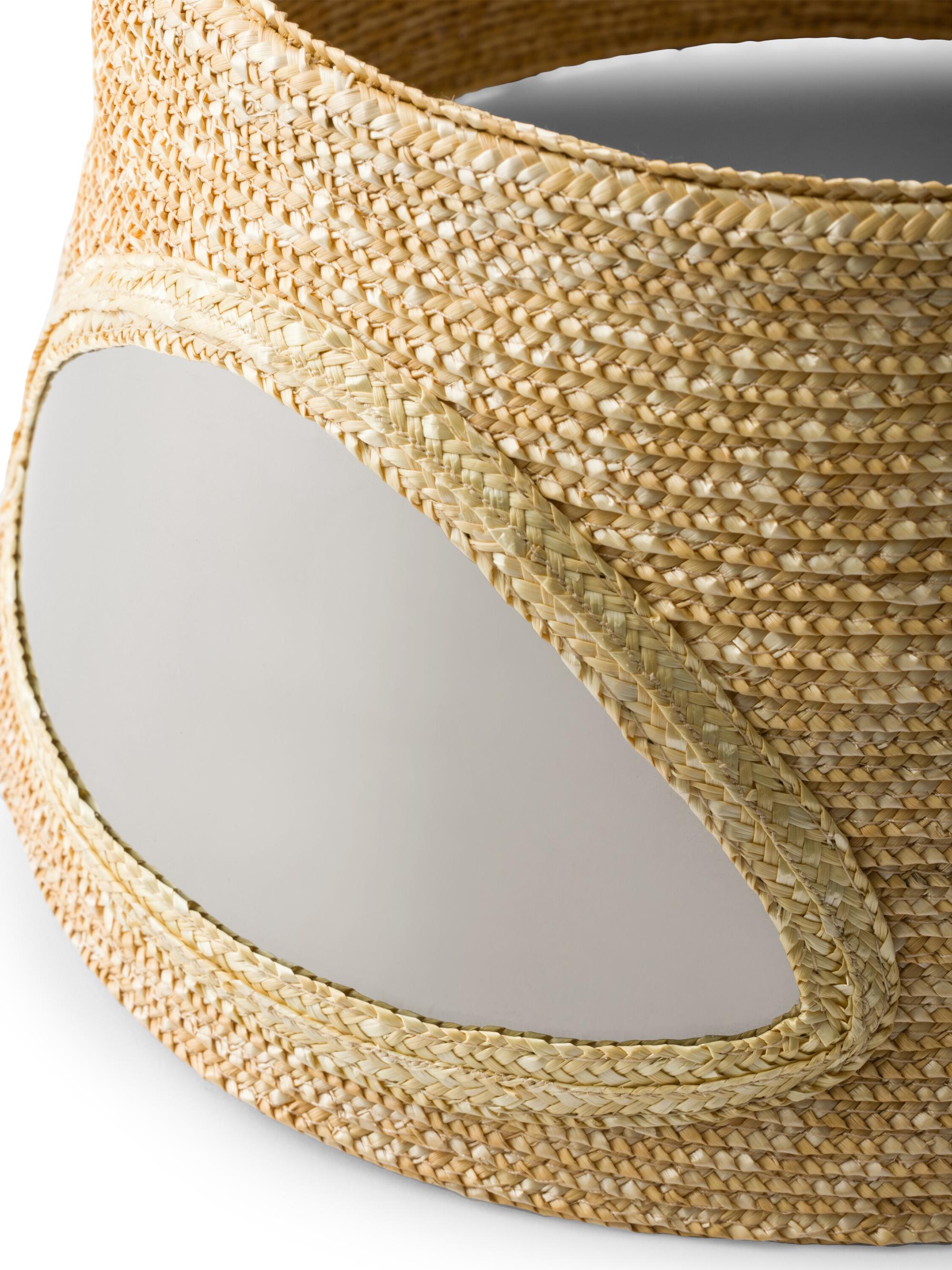 Prada Straw Visor Cap | Saks Fifth Avenue