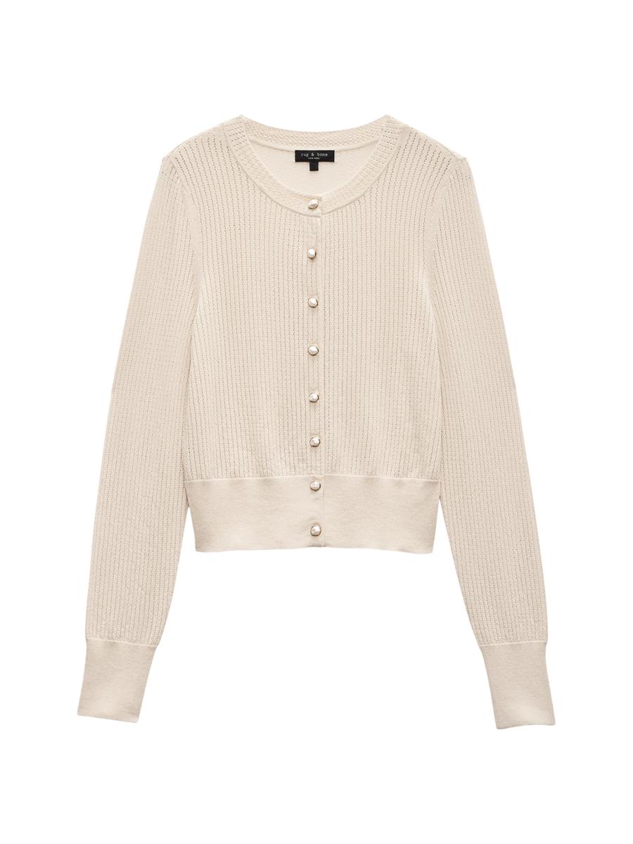 rag & bone Molly Open-Knit Cardigan | Saks Fifth Avenue