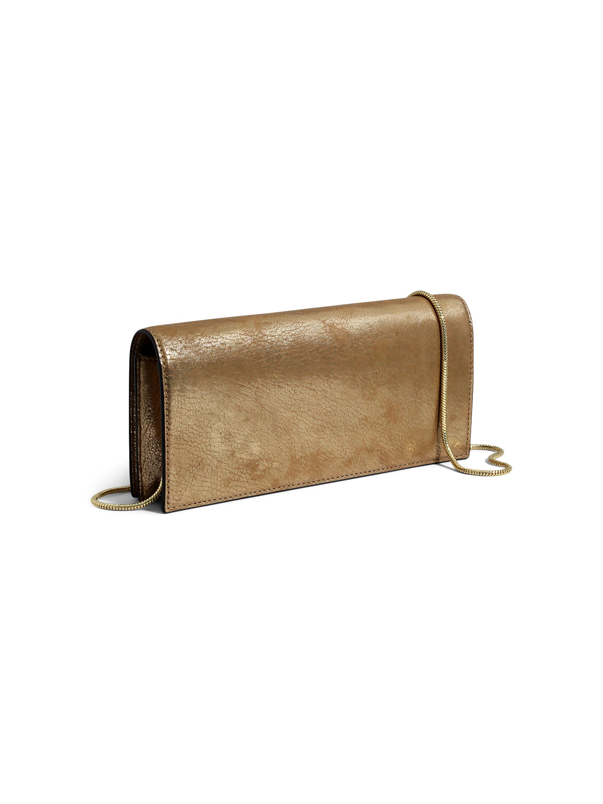Alexis Bittar Twisted Handle Leather Clutch | Saks Fifth Avenue