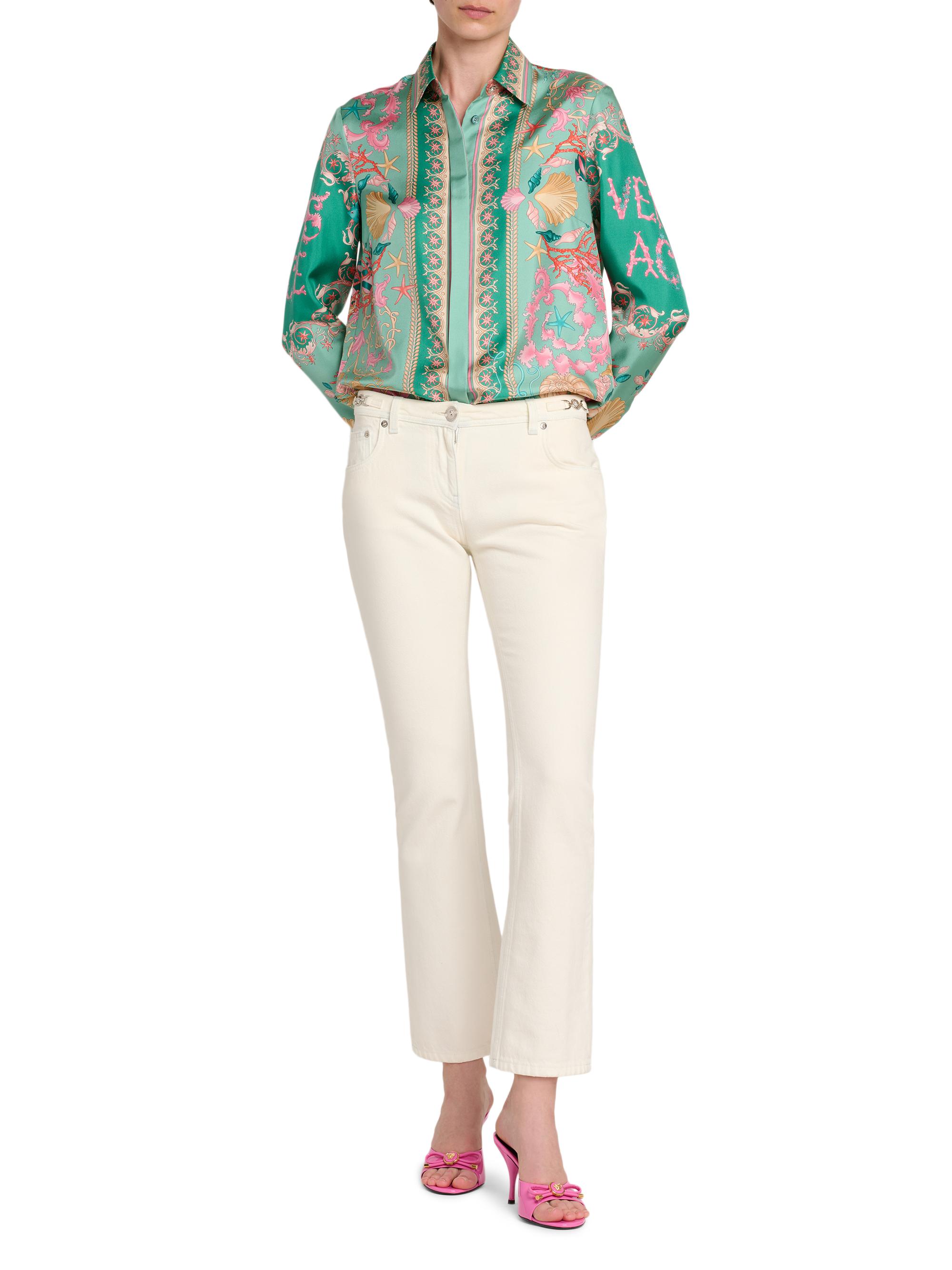 Versace Barocco Sea Silk Formal Shirt | Saks Fifth Avenue