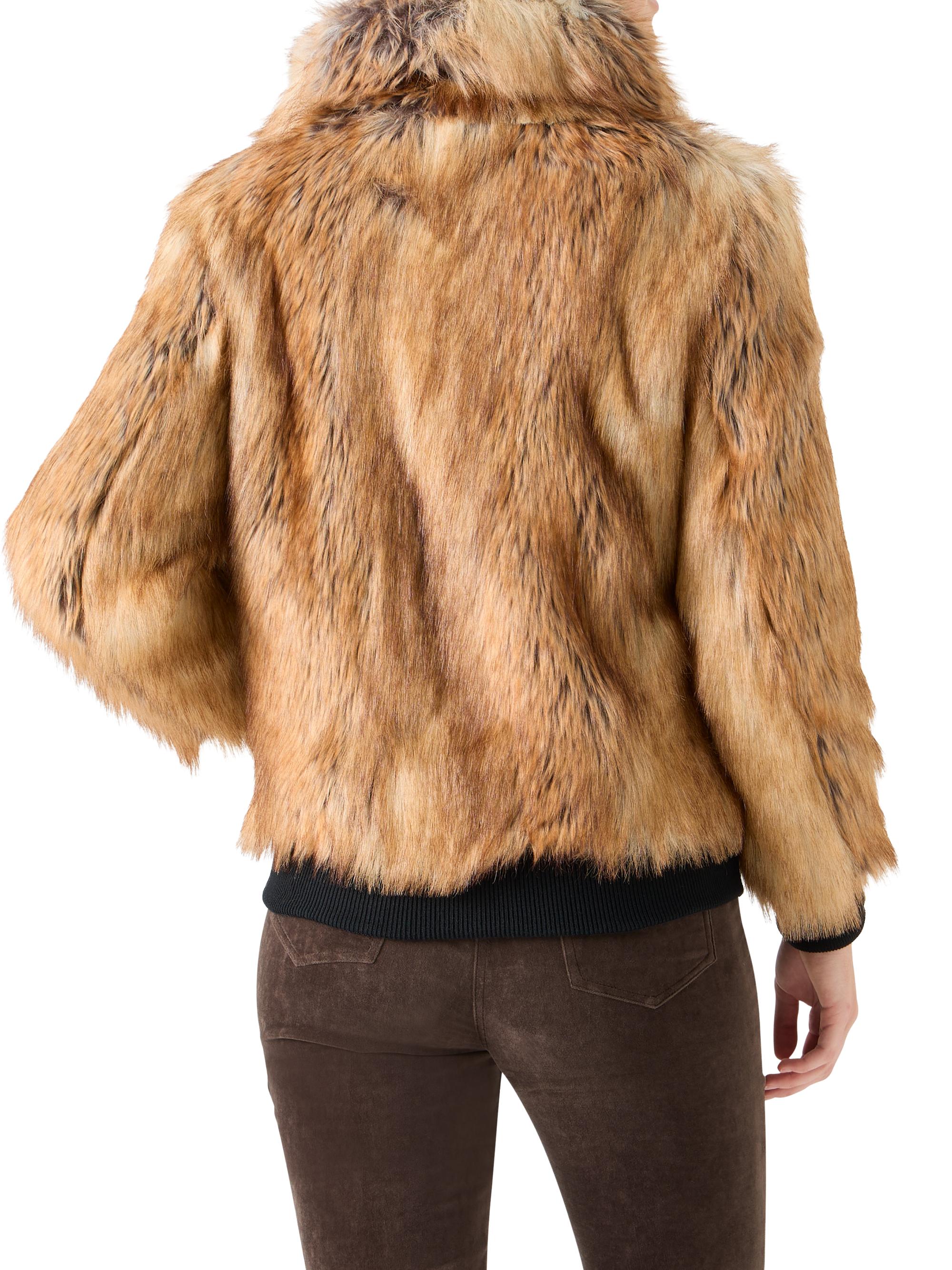 Akris punto Faux Fox Fur Bomber Jacket | Saks Fifth Avenue