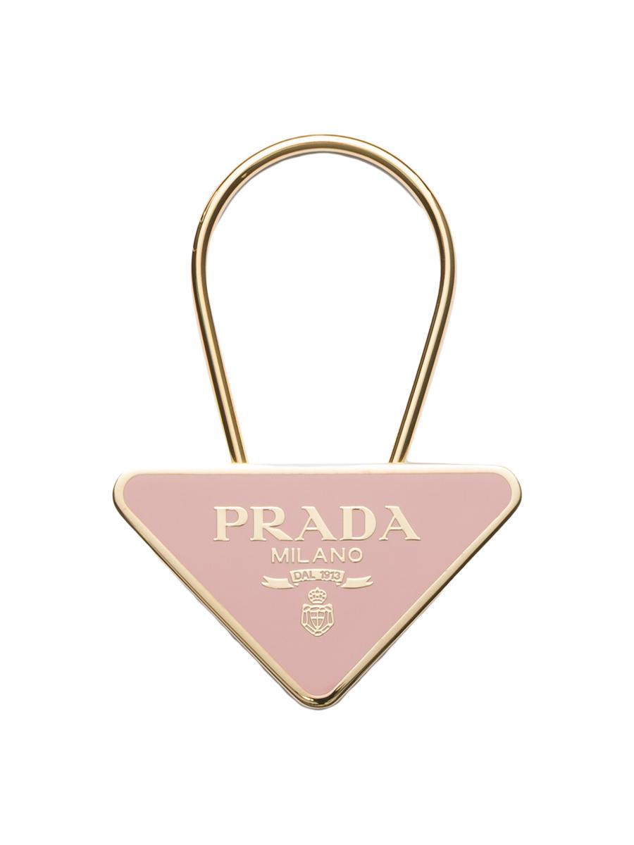 Shop Prada Enameled Metal Key Ring | Saks Fifth Avenue
