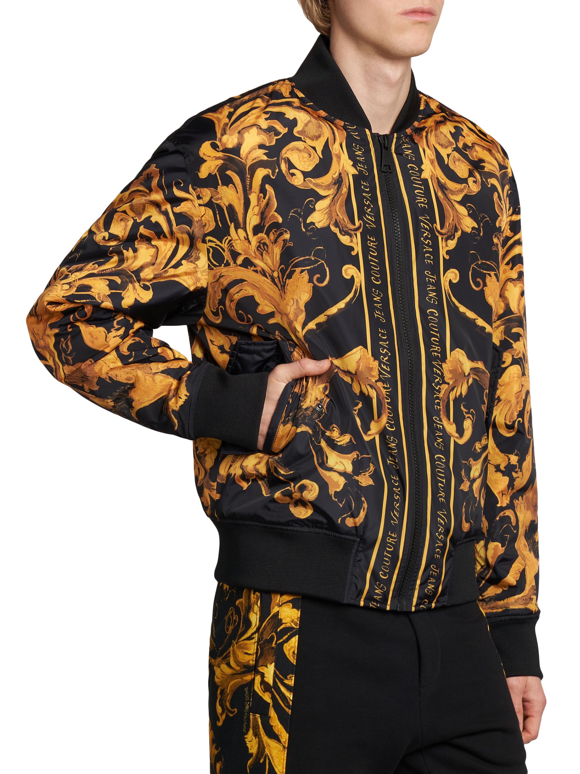 Versace Jeans Couture Barocco Track Jacket | Saks Fifth Avenue