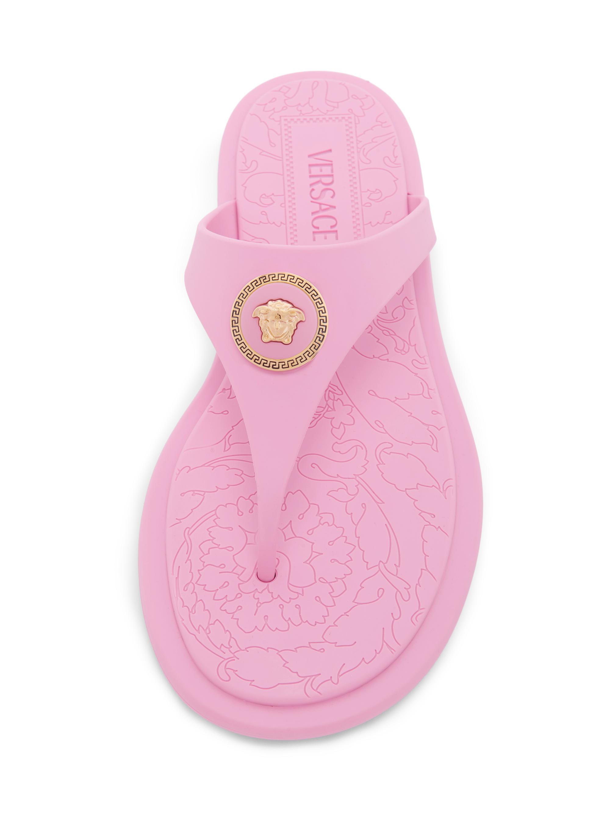 Versace Medusa Baroque Flip-Flops | Saks Fifth Avenue