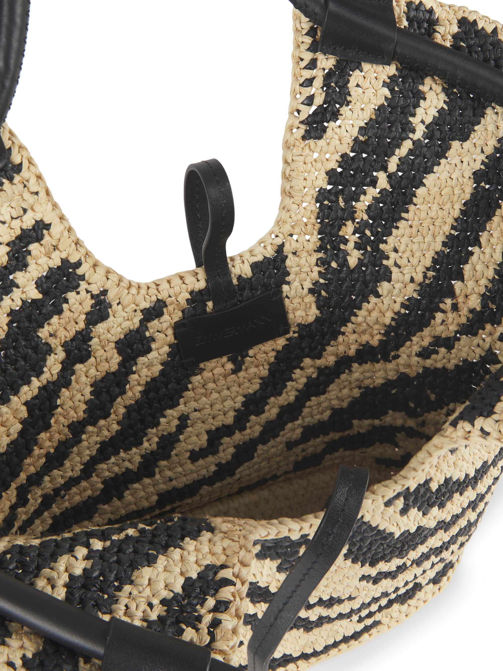 Zimmermann Small Goldentime Raffia Tote Bag | Saks Fifth Avenue