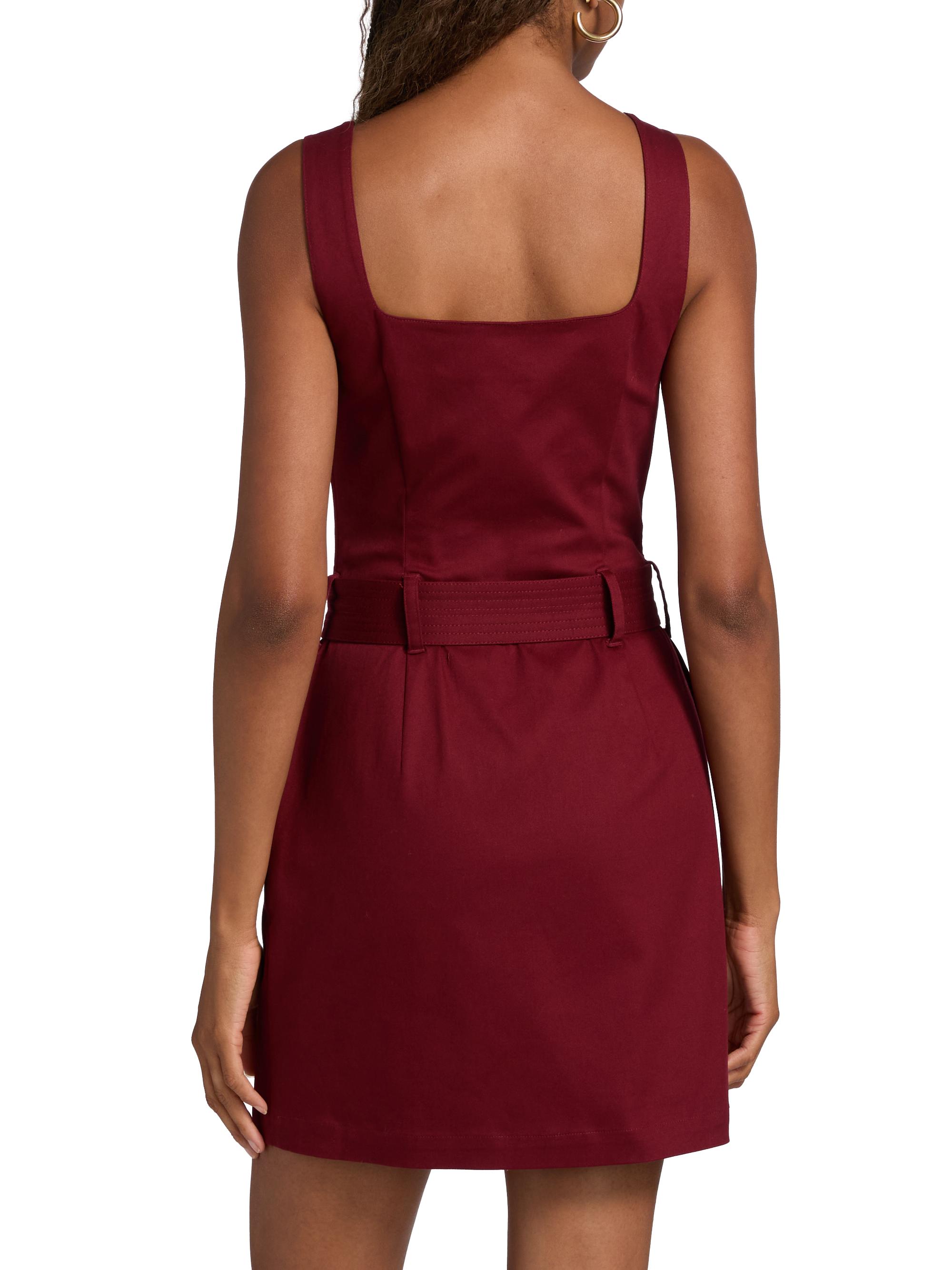 L'AGENCE Midy Belted Button-Front Minidress | Saks Fifth Avenue
