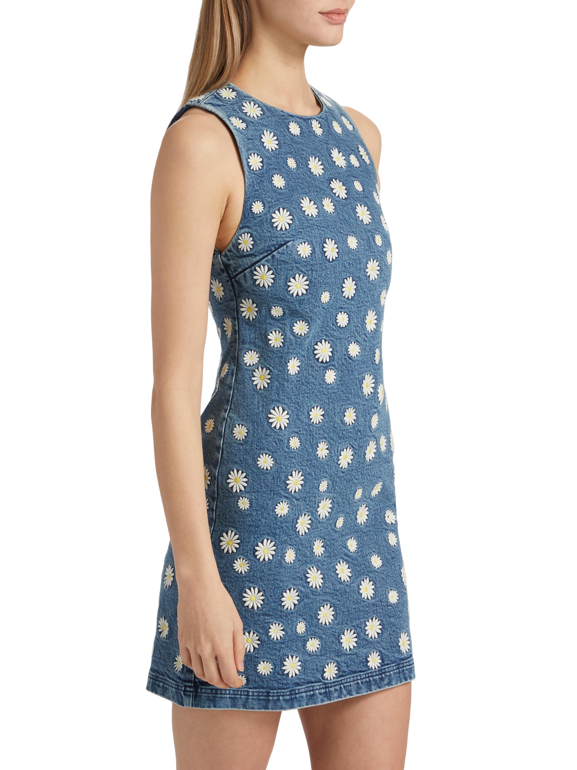 Alice + Olivia Wynell Daisy Bodycon Minidress | Saks Fifth Avenue