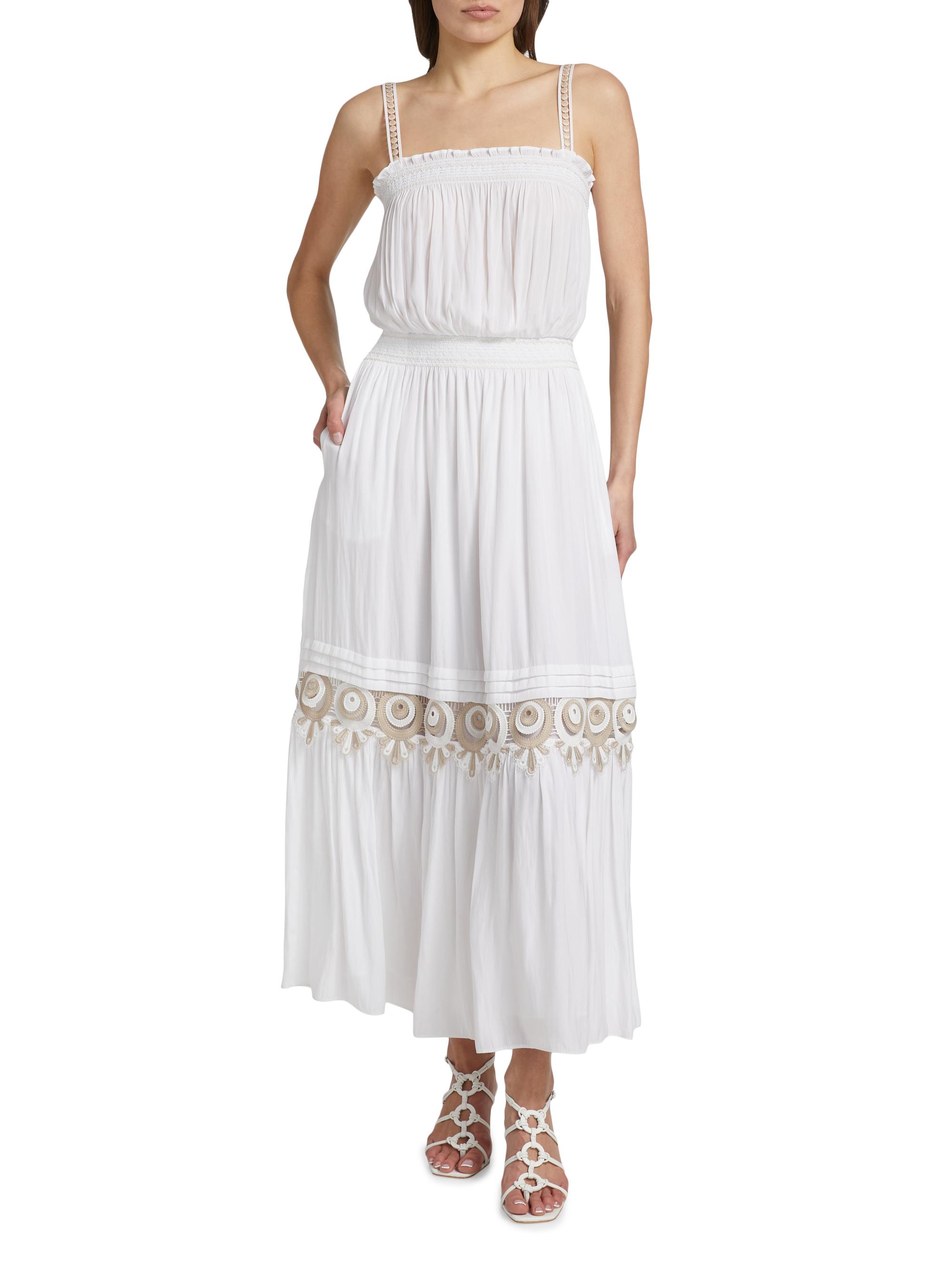 Ramy Brook Catalina Embroidered Maxi Dress | Saks Fifth Avenue