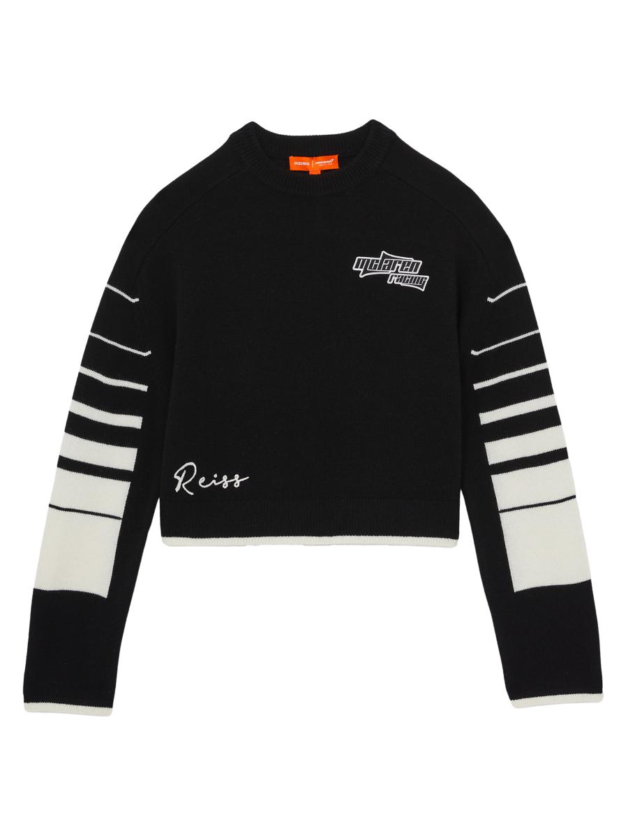 Reiss Reiss x McLaren Rider Racing Wool Sweater | Saks Fifth Avenue