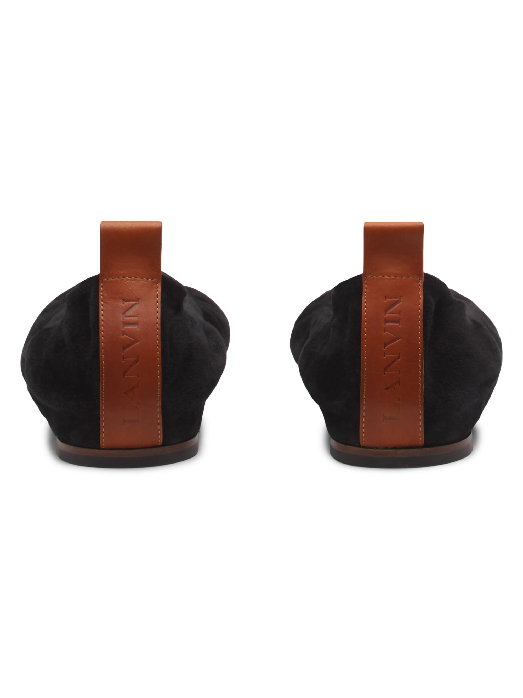 Lanvin Ballerina Suede Flats | Saks Fifth Avenue