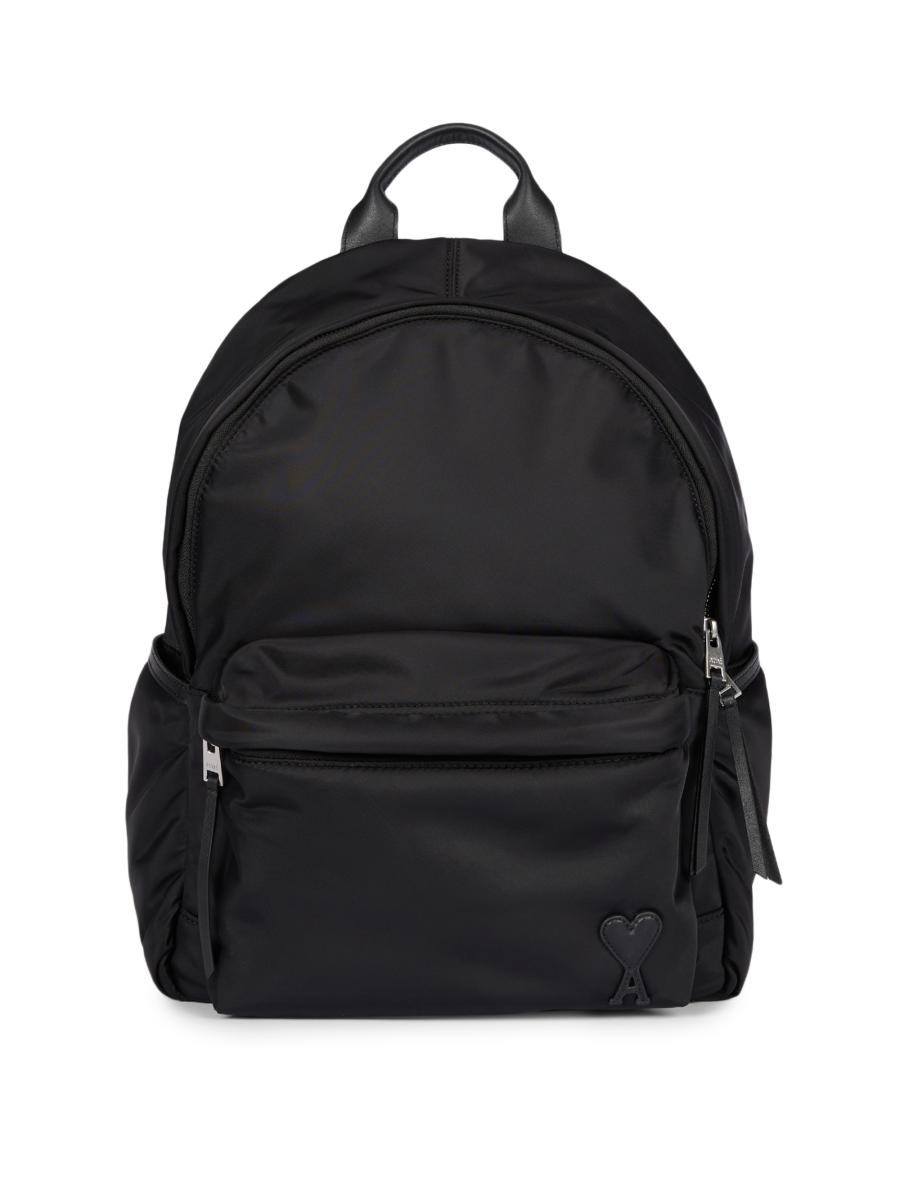 AMI Paris Nylon Canvas Backpack | Saks Fifth Avenue