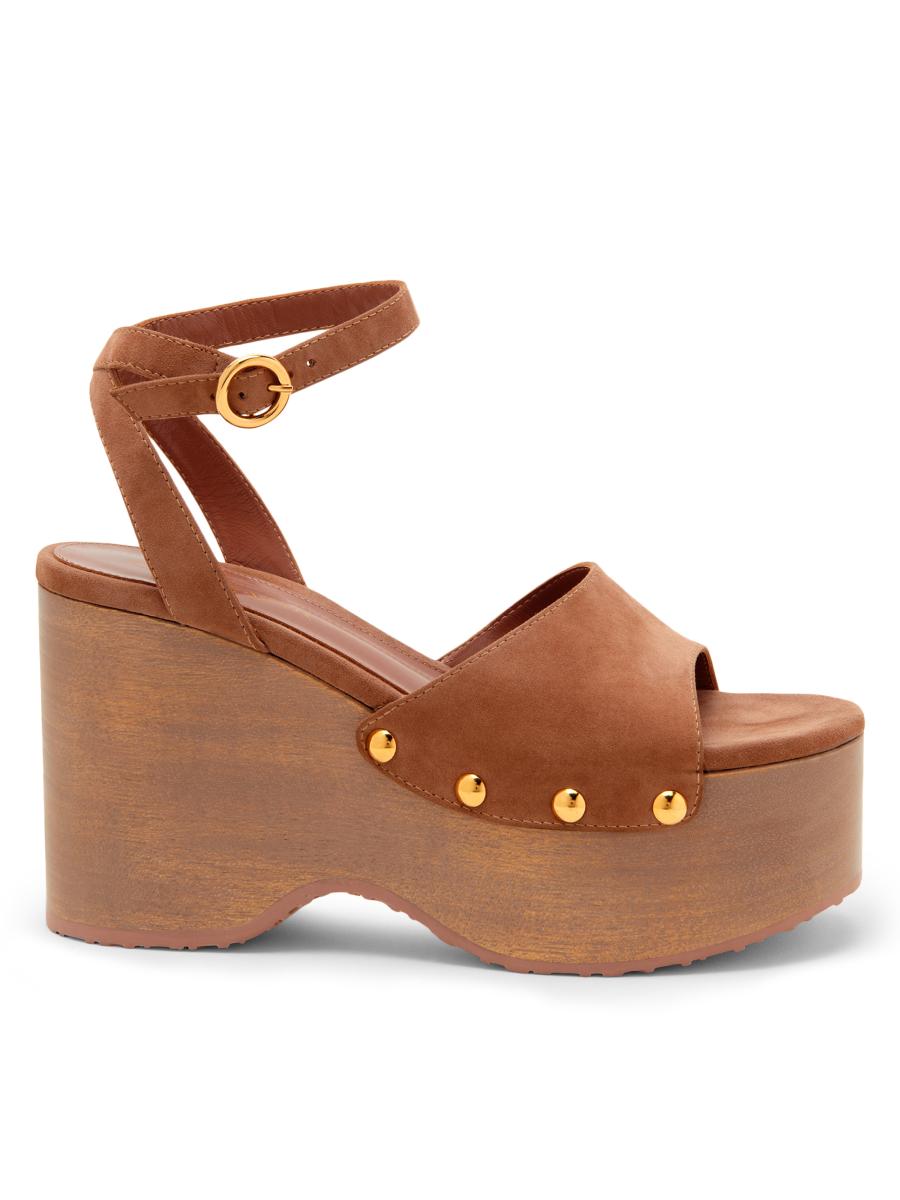 Gianvito Rossi 95MM Suede Platform Sandals | Saks Fifth Avenue