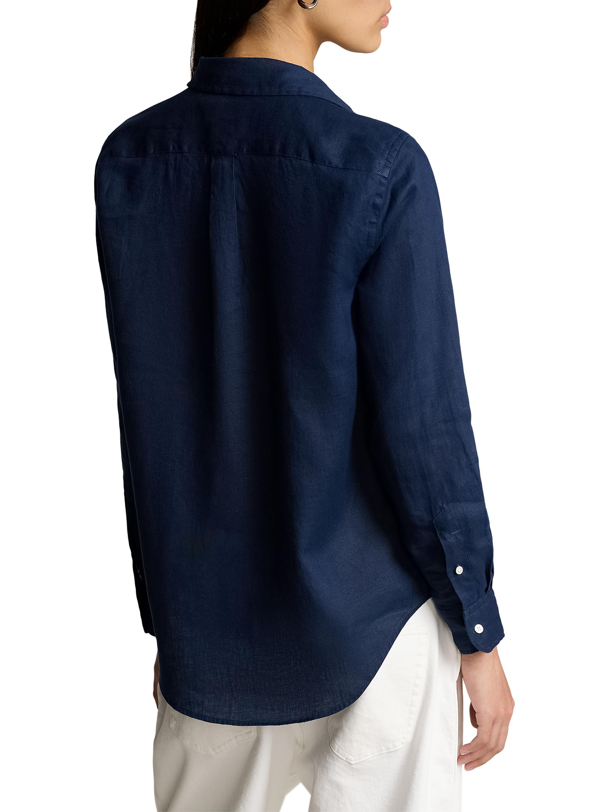 Polo Ralph Lauren Linen Button-Up Shirt | Saks Fifth Avenue