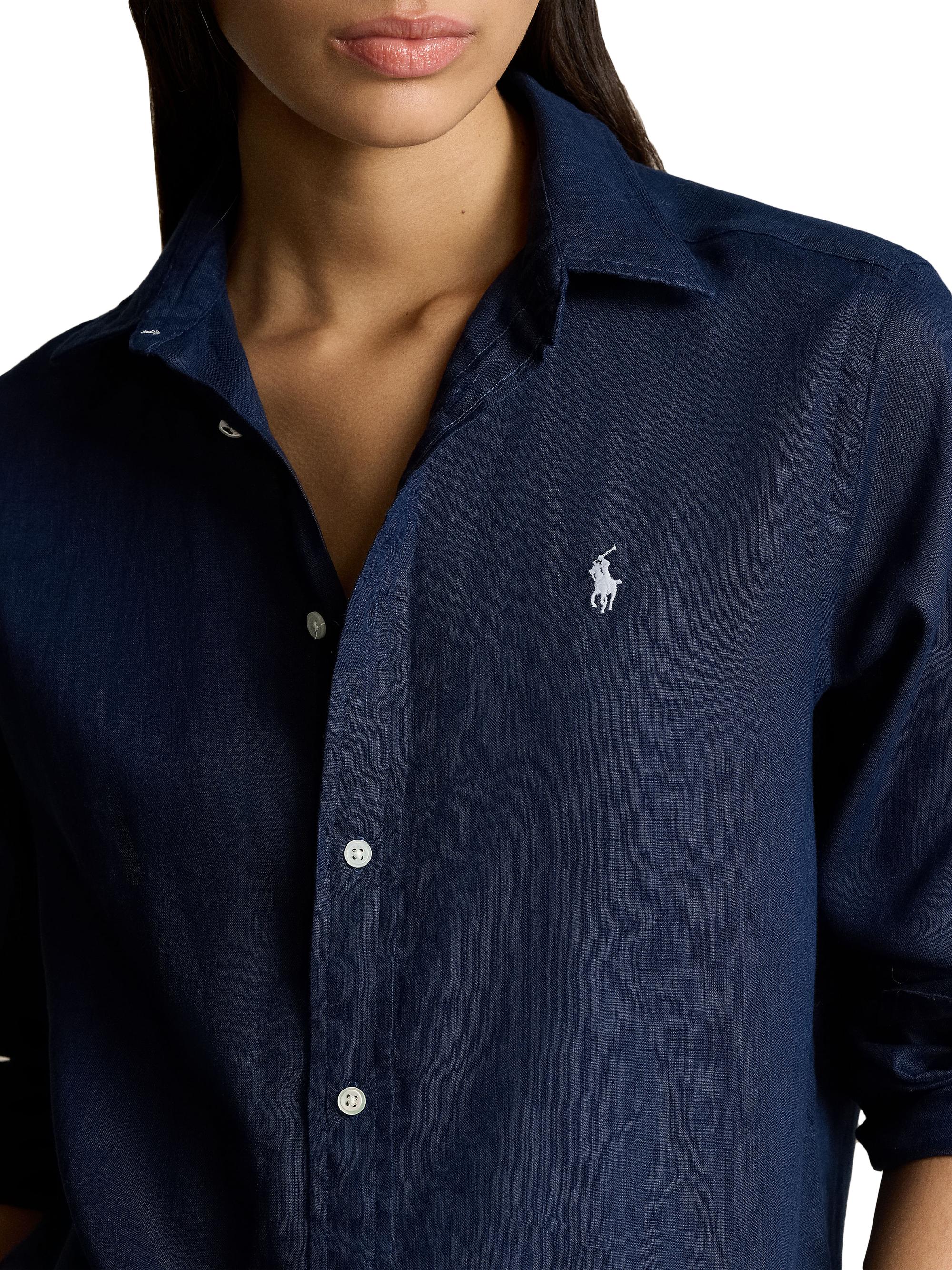 Polo Ralph Lauren Linen Button-Up Shirt | Saks Fifth Avenue