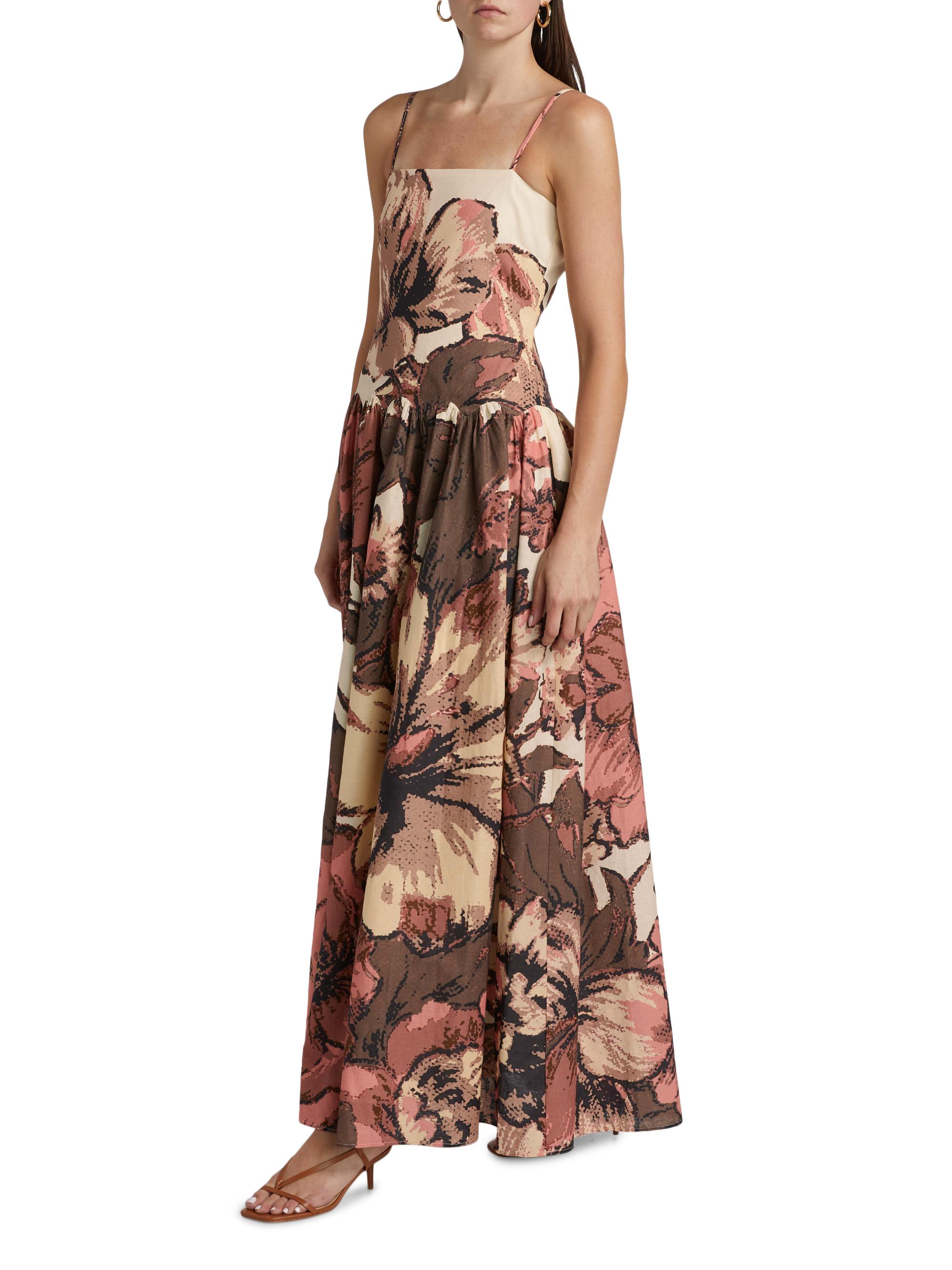Aston Studio Cordelia Floral Maxi Dress | Saks Fifth Avenue