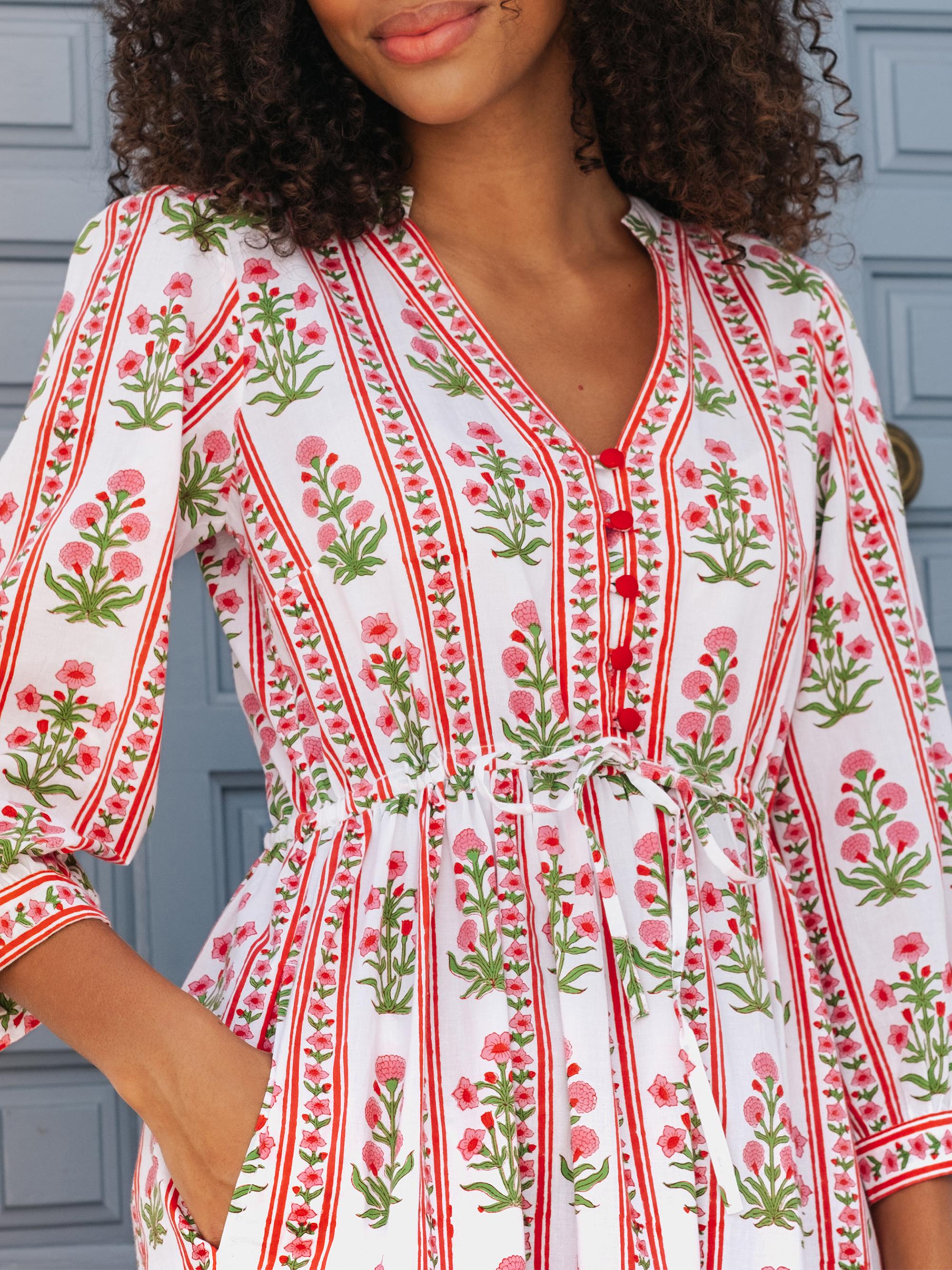 Pink City Prints Ruby Buta Maria Dress | Saks Fifth Avenue