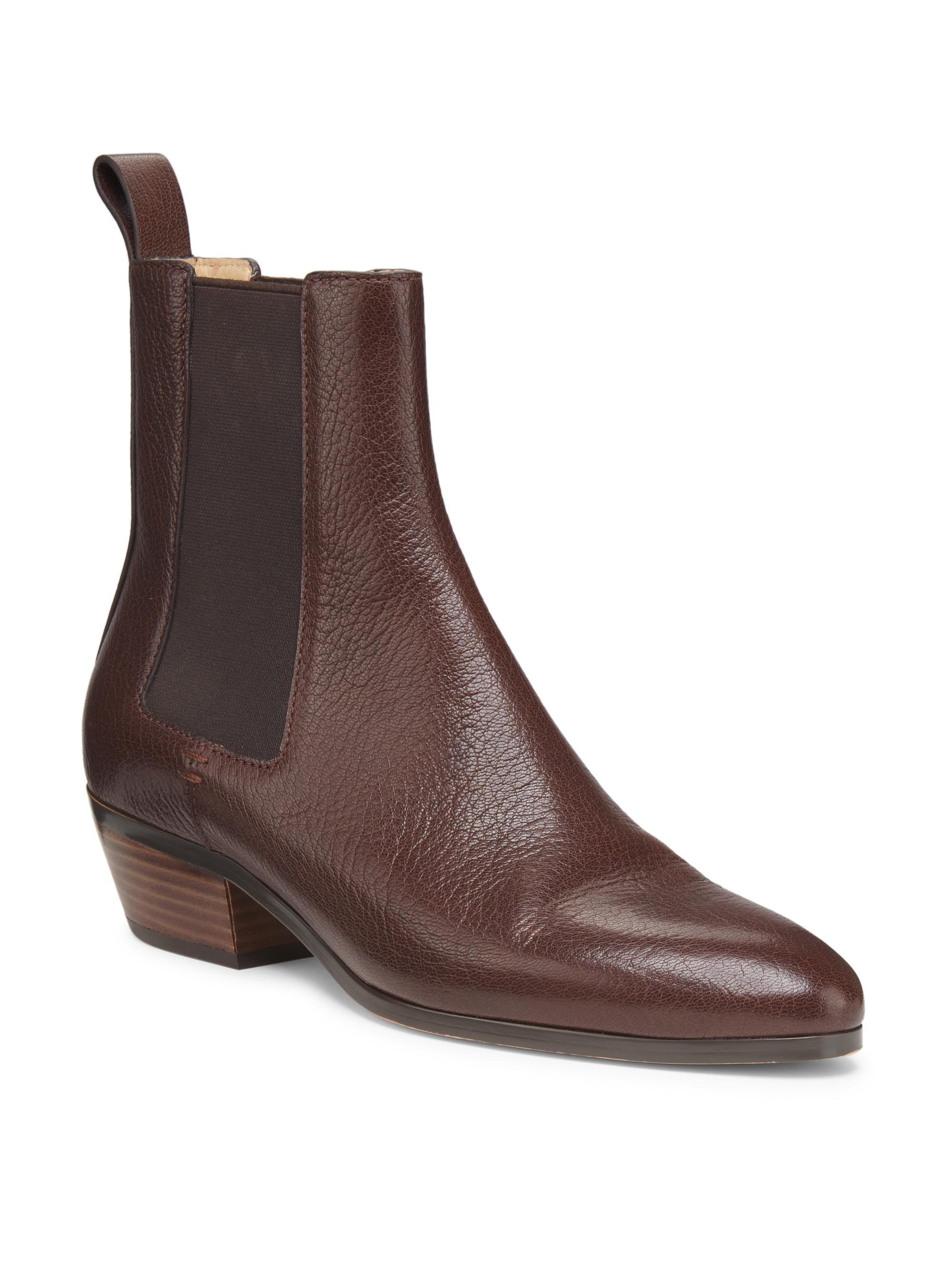 Odissì Ella 45MM Leather Ankle Boots | Saks Fifth Avenue