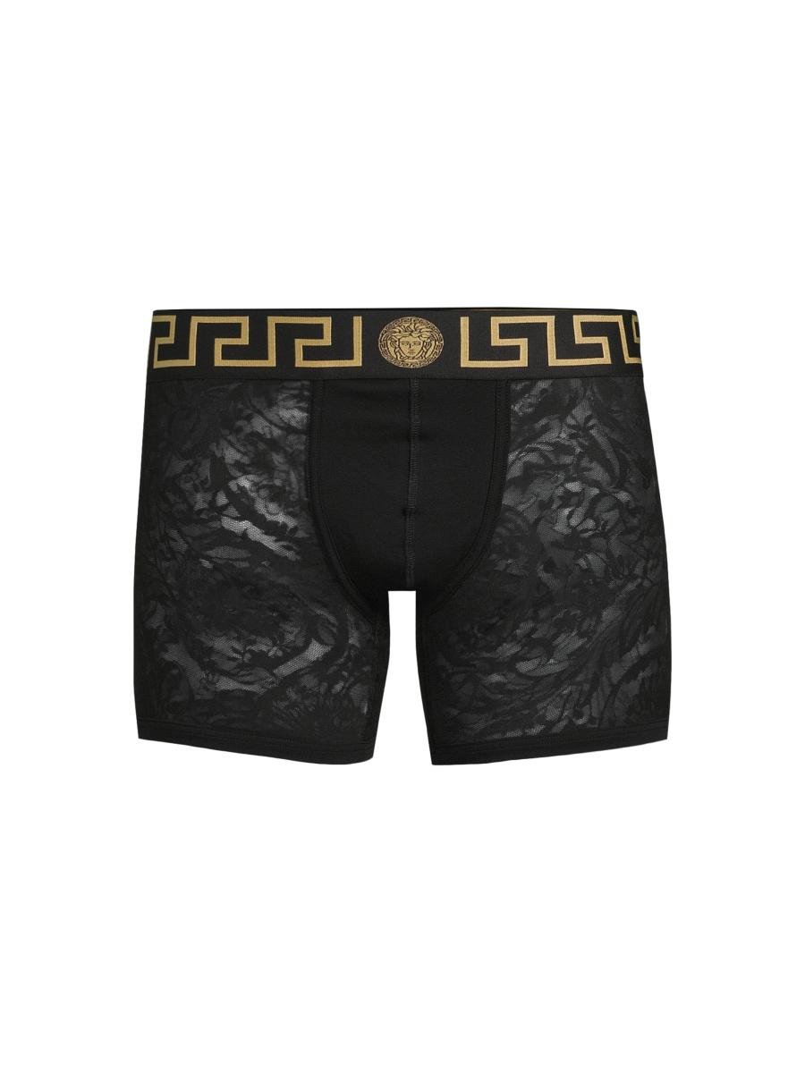 Versace Parigamba Intimo Greca Boxer Brief | Saks Fifth Avenue
