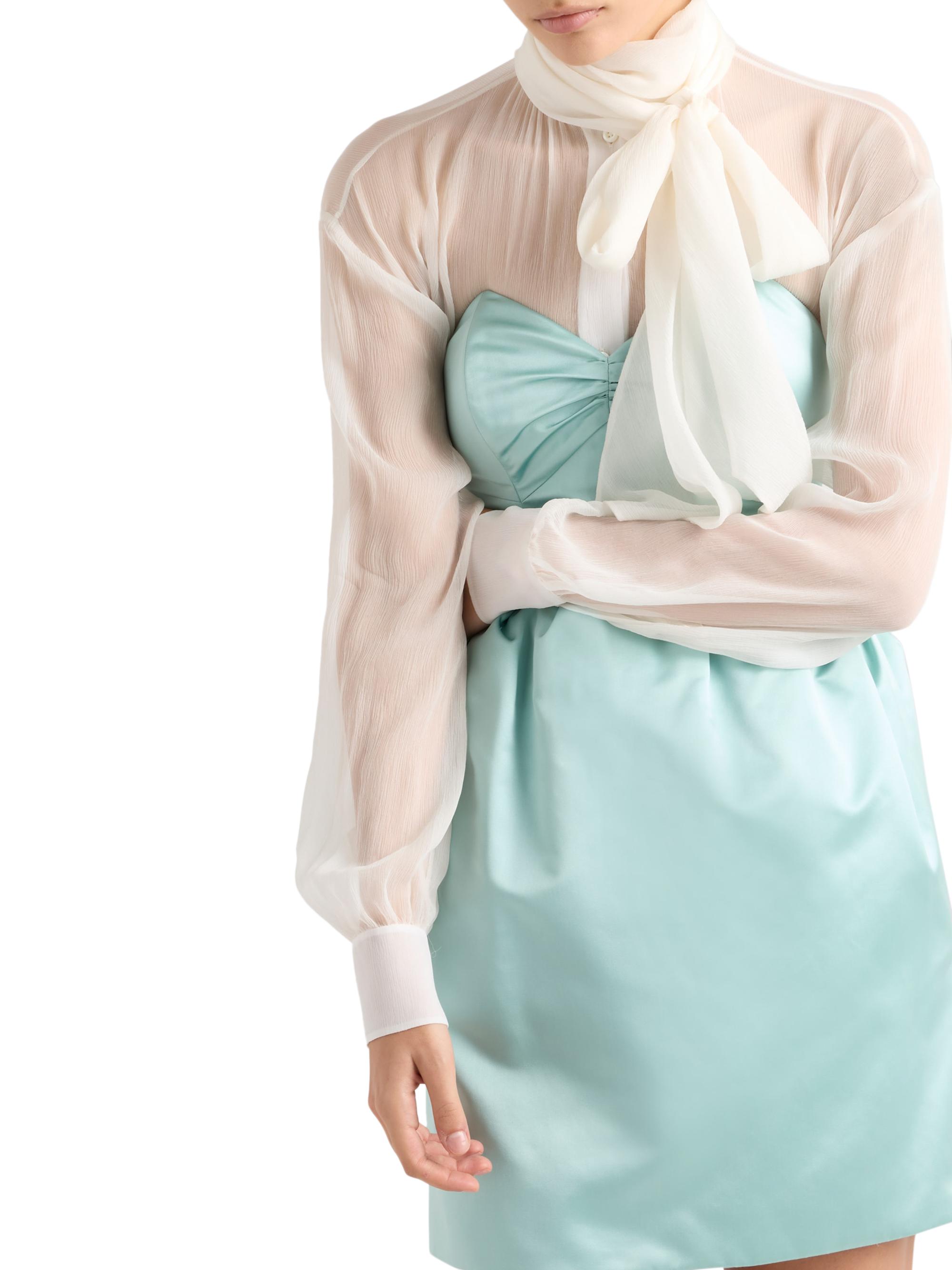 Prada Duchesse Mini-Dress | Saks Fifth Avenue