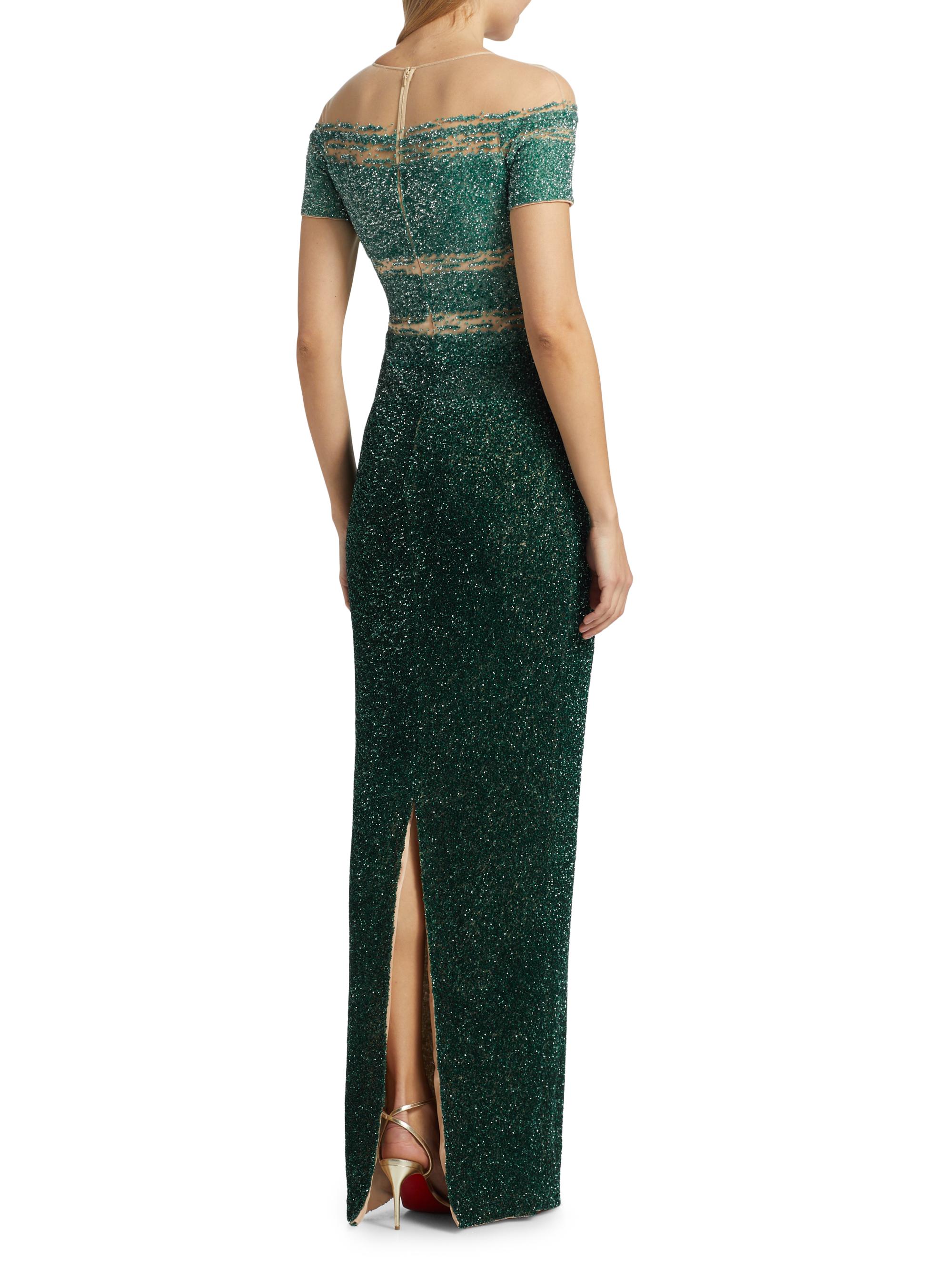 Pamella Roland Sig Sequin Gown | Saks Fifth Avenue