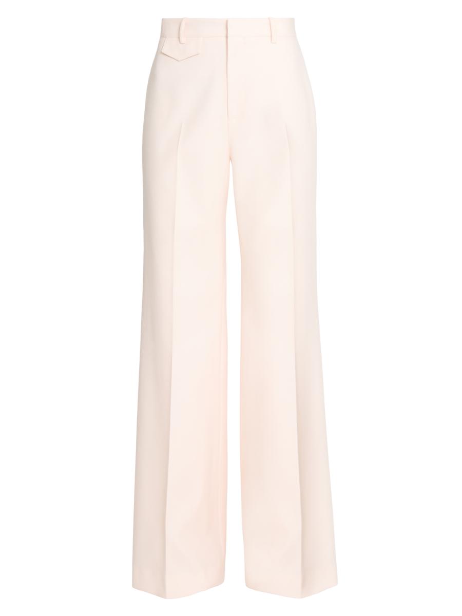 Chloé Woven Wool Trousers | Saks Fifth Avenue