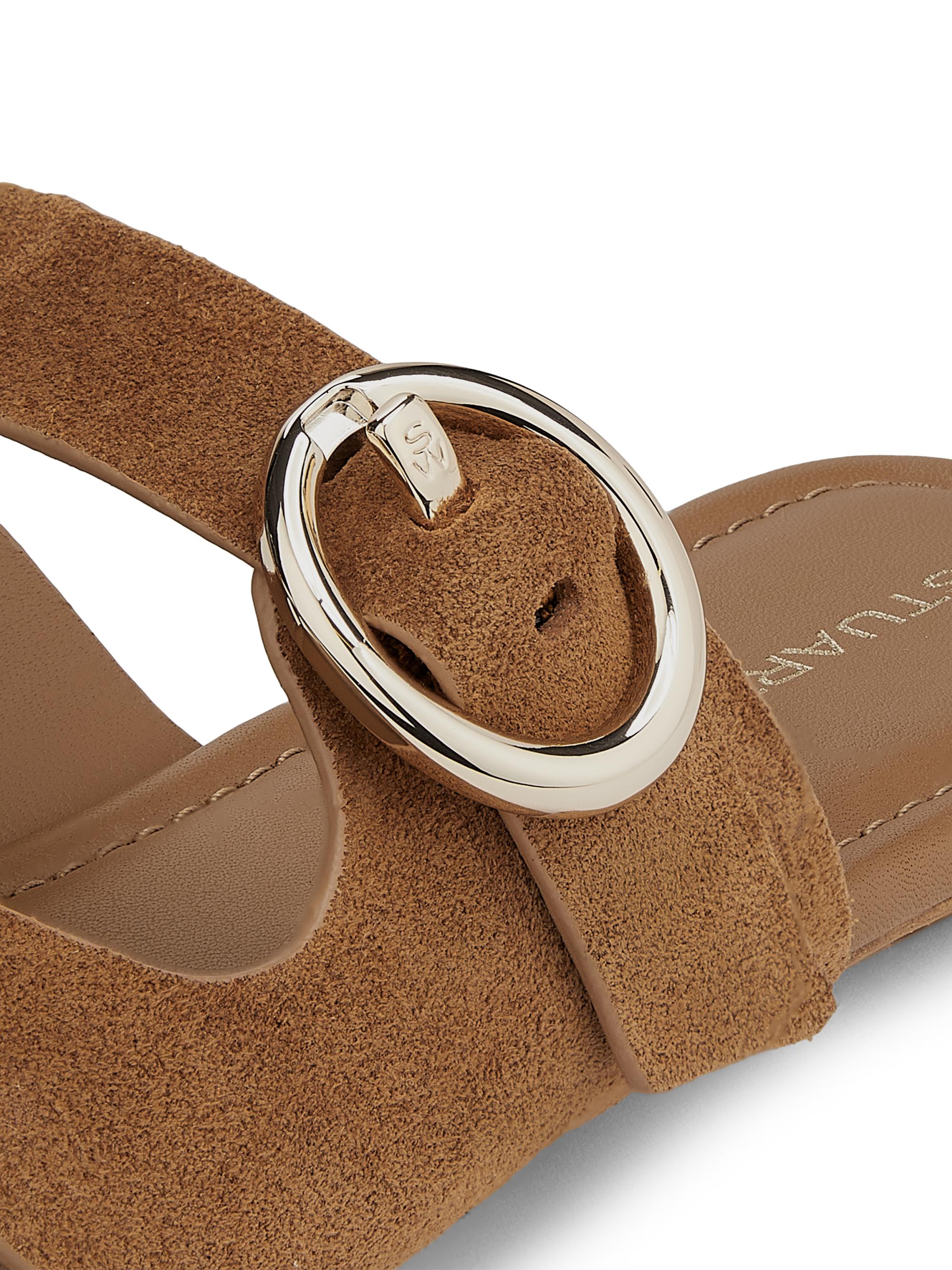 Stuart Weitzman Villa Suede Sandals | Saks Fifth Avenue