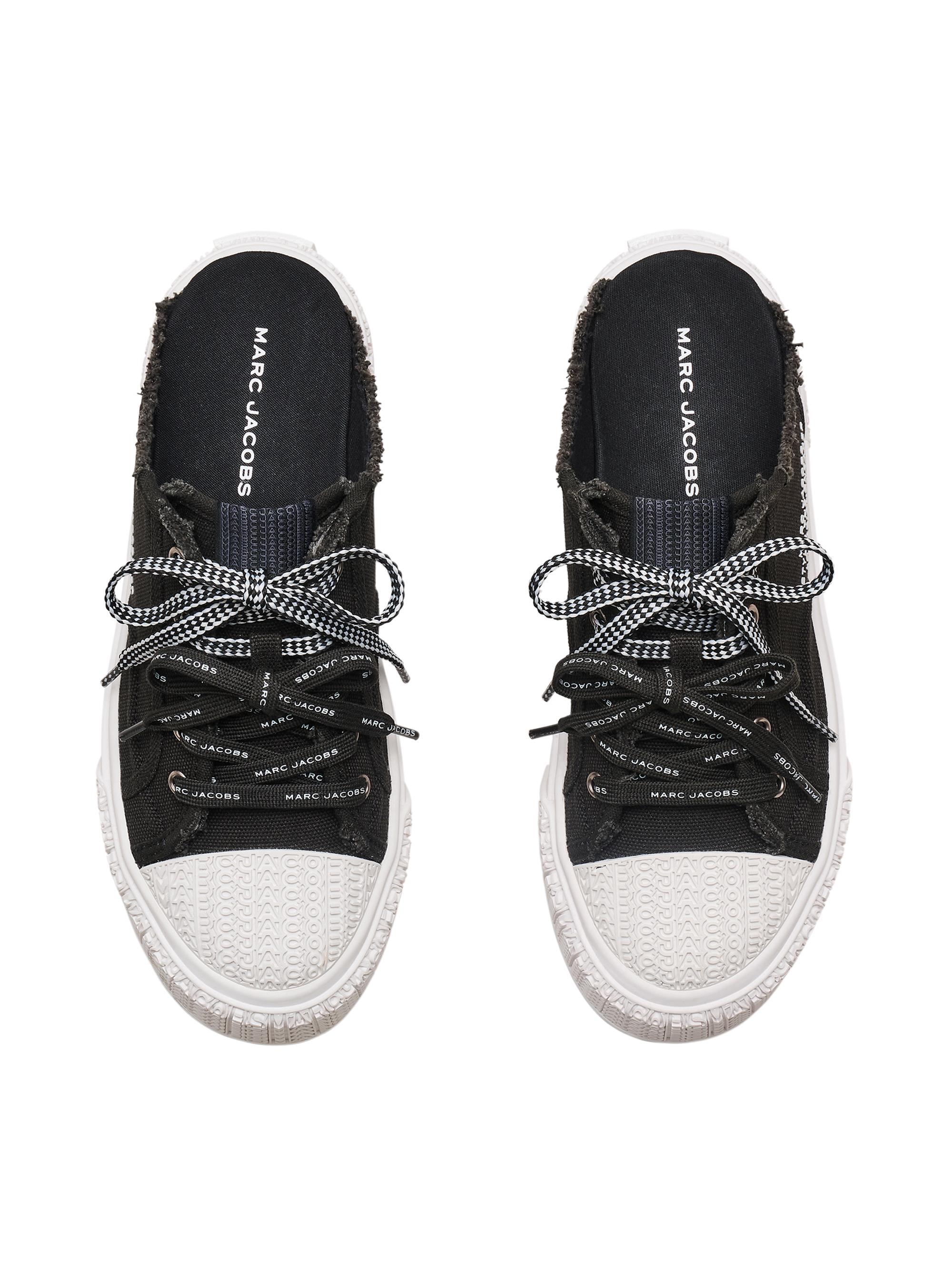 Marc Jacobs The Sneaker Canvas Mules | Saks Fifth Avenue