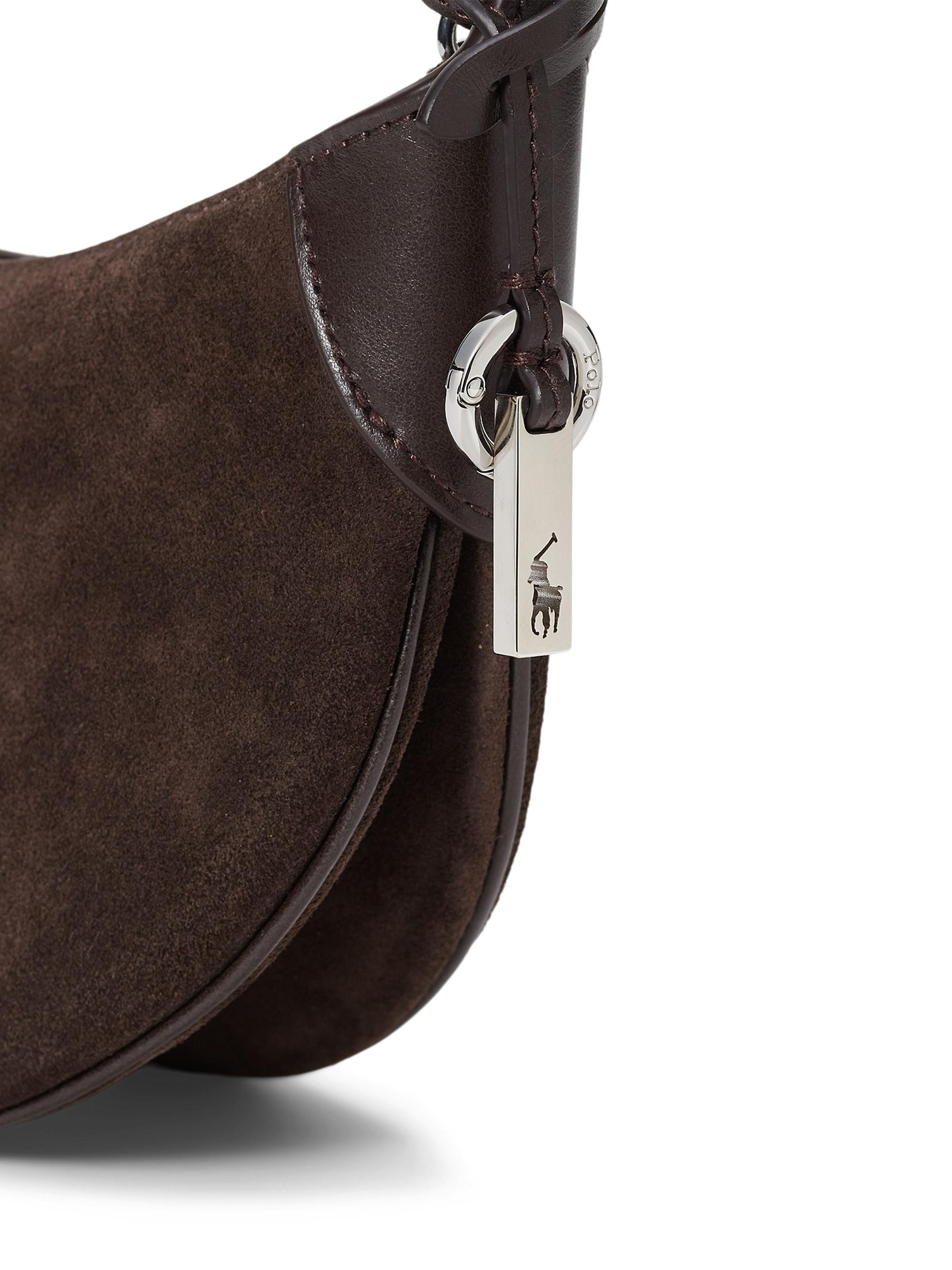 Polo Ralph Lauren Mini Polo ID Suede Bag | Saks Fifth Avenue