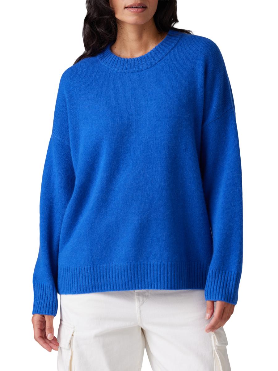 COLORUSH Heavy Cashmere Relaxed Crewneck Sweater | Saks Fifth Avenue