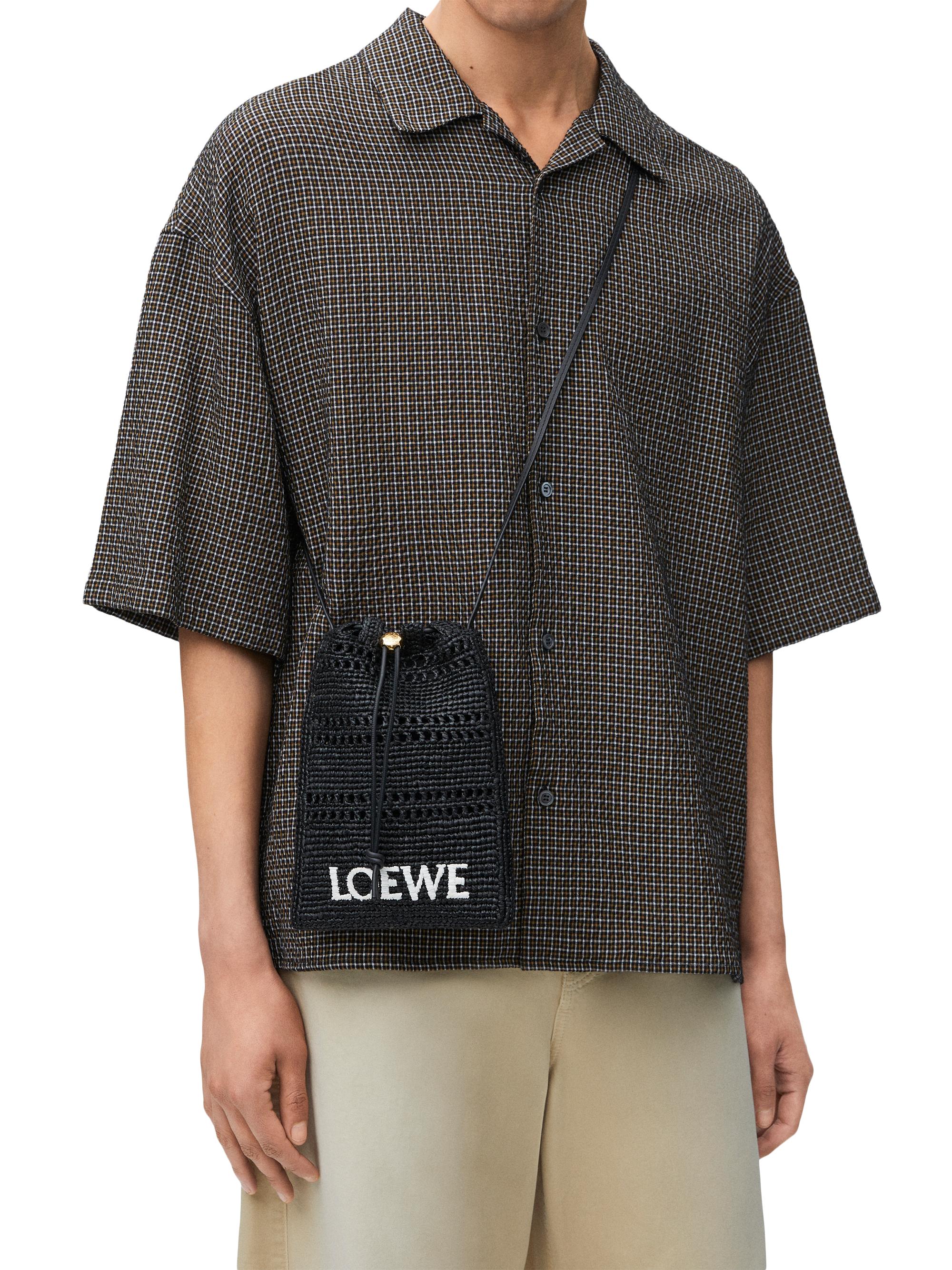 LOEWE LOEWE x Paula's Ibiza Drawstring Pocket Bucket Bag | Saks Fifth ...