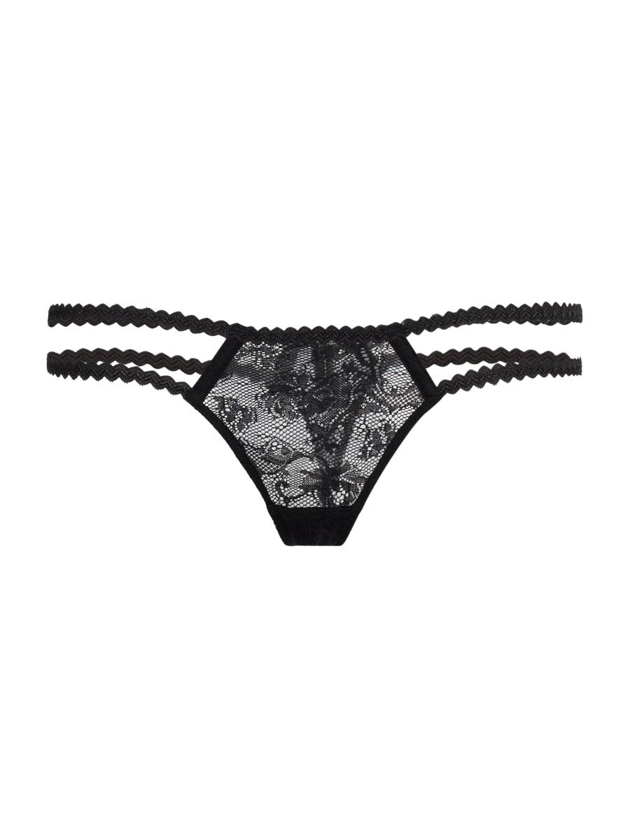 Kiki de Montparnasse Jardin D'oeillet High-Leg Lace Thong | Saks Fifth ...