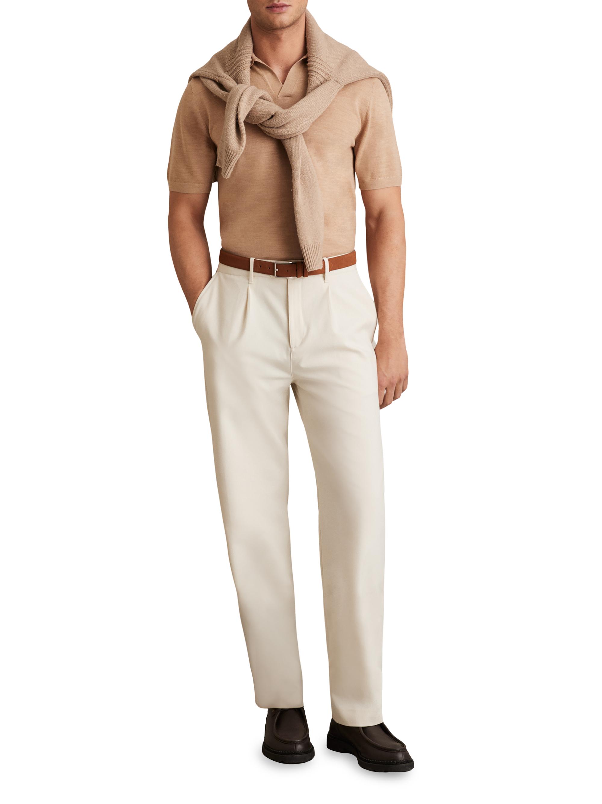 Reiss Duchie Wool Polo Shirt | Saks Fifth Avenue