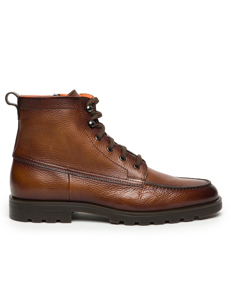 Santoni Rock Leather Work Boots | Saks Fifth Avenue
