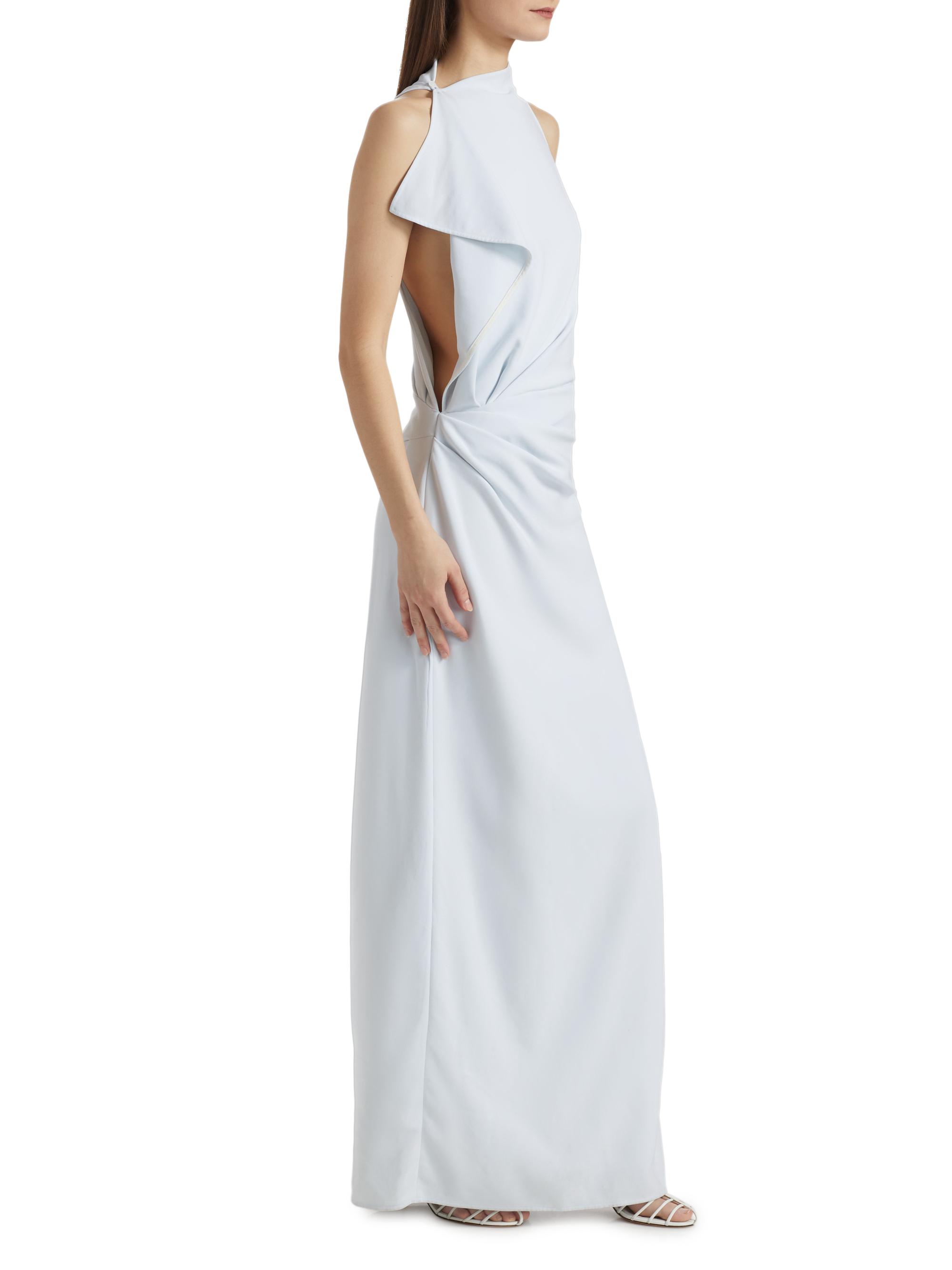 Proenza Schouler Devyn Crepe Sleeveless Maxi Dress | Saks Fifth Avenue