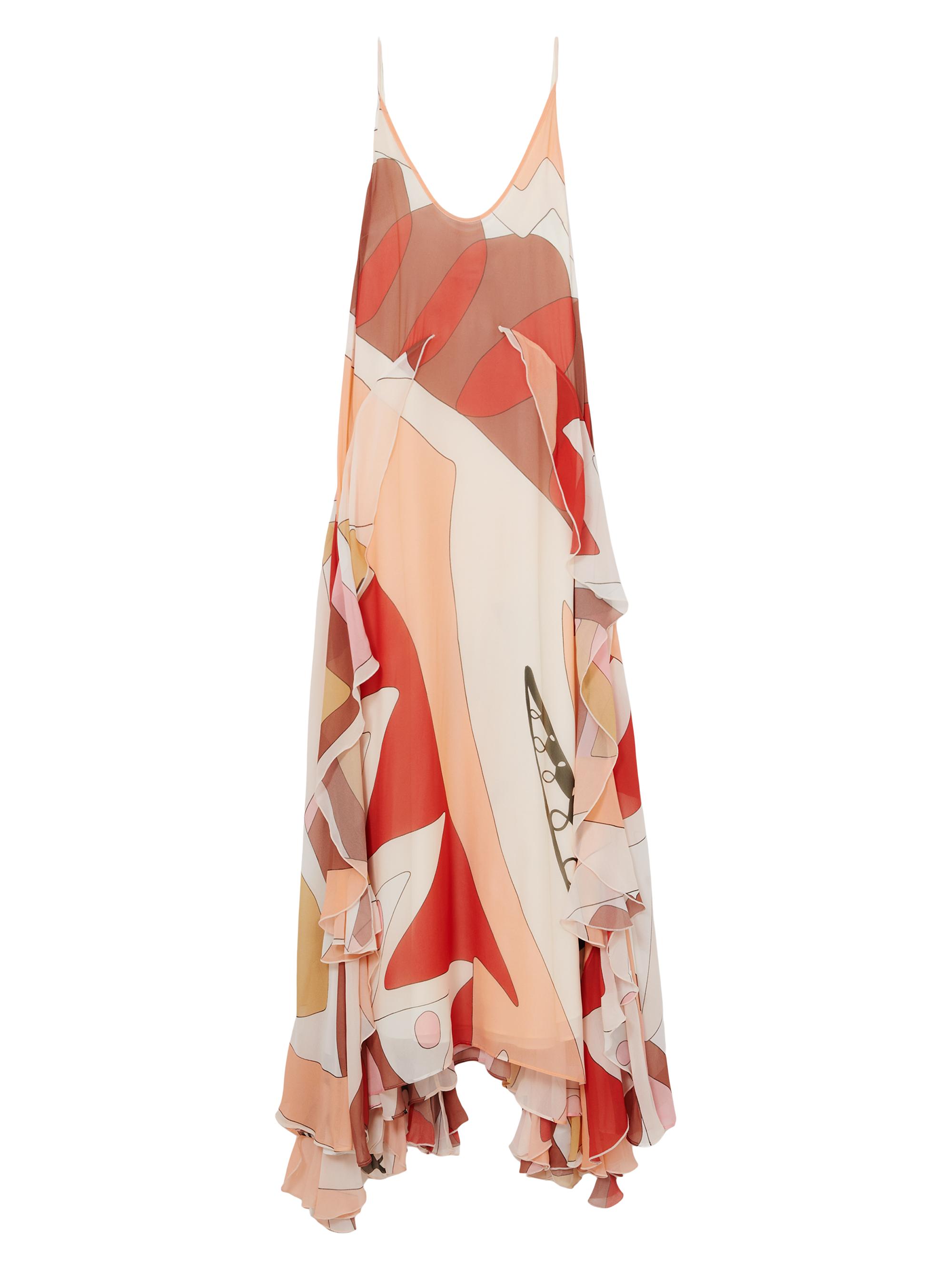 Reiss Sasha Printed Ruffle Maxi Dress | Saks Fifth Avenue