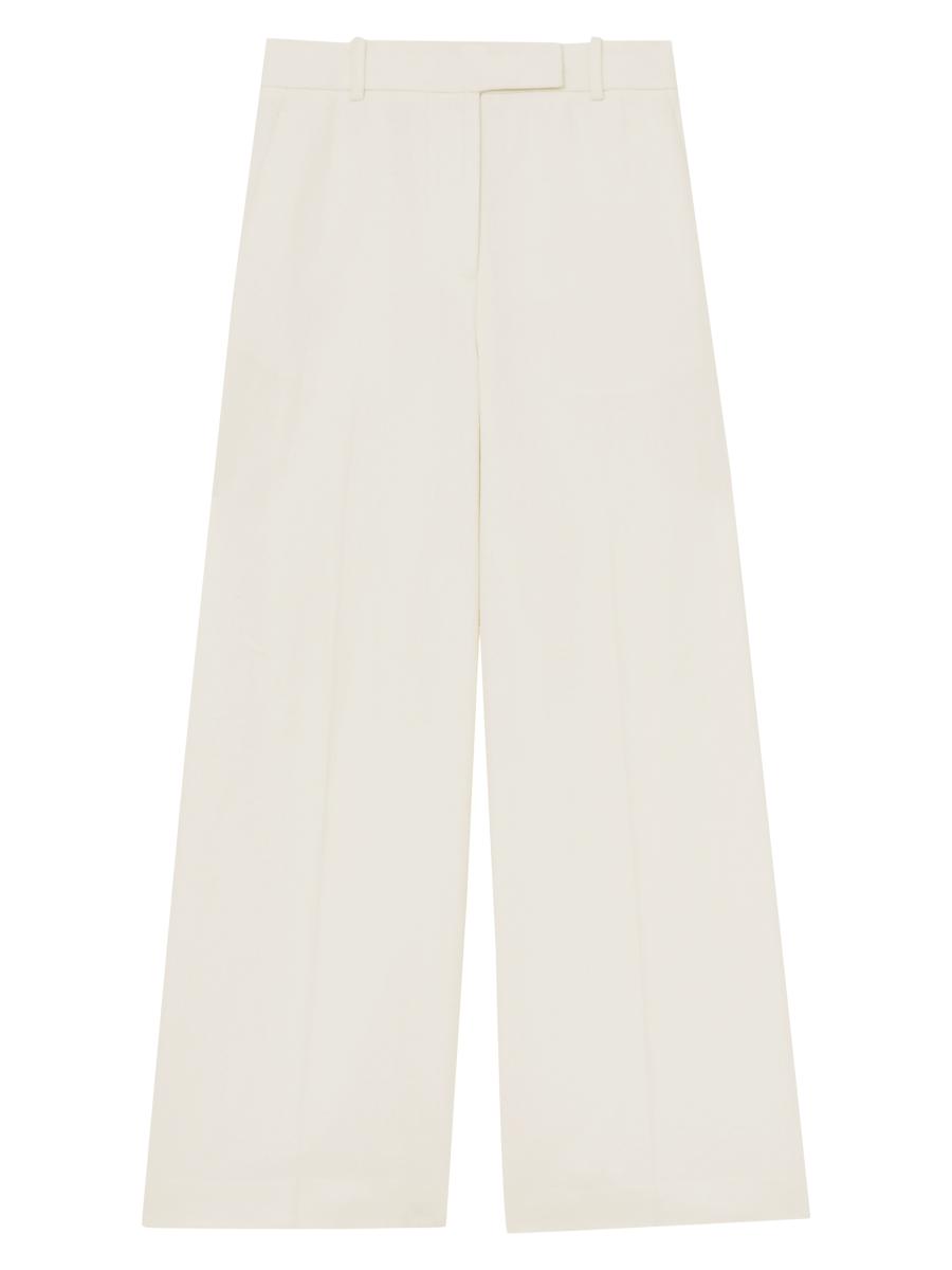Reiss Devon Linen-Blend Wide-Leg Trousers | Saks Fifth Avenue