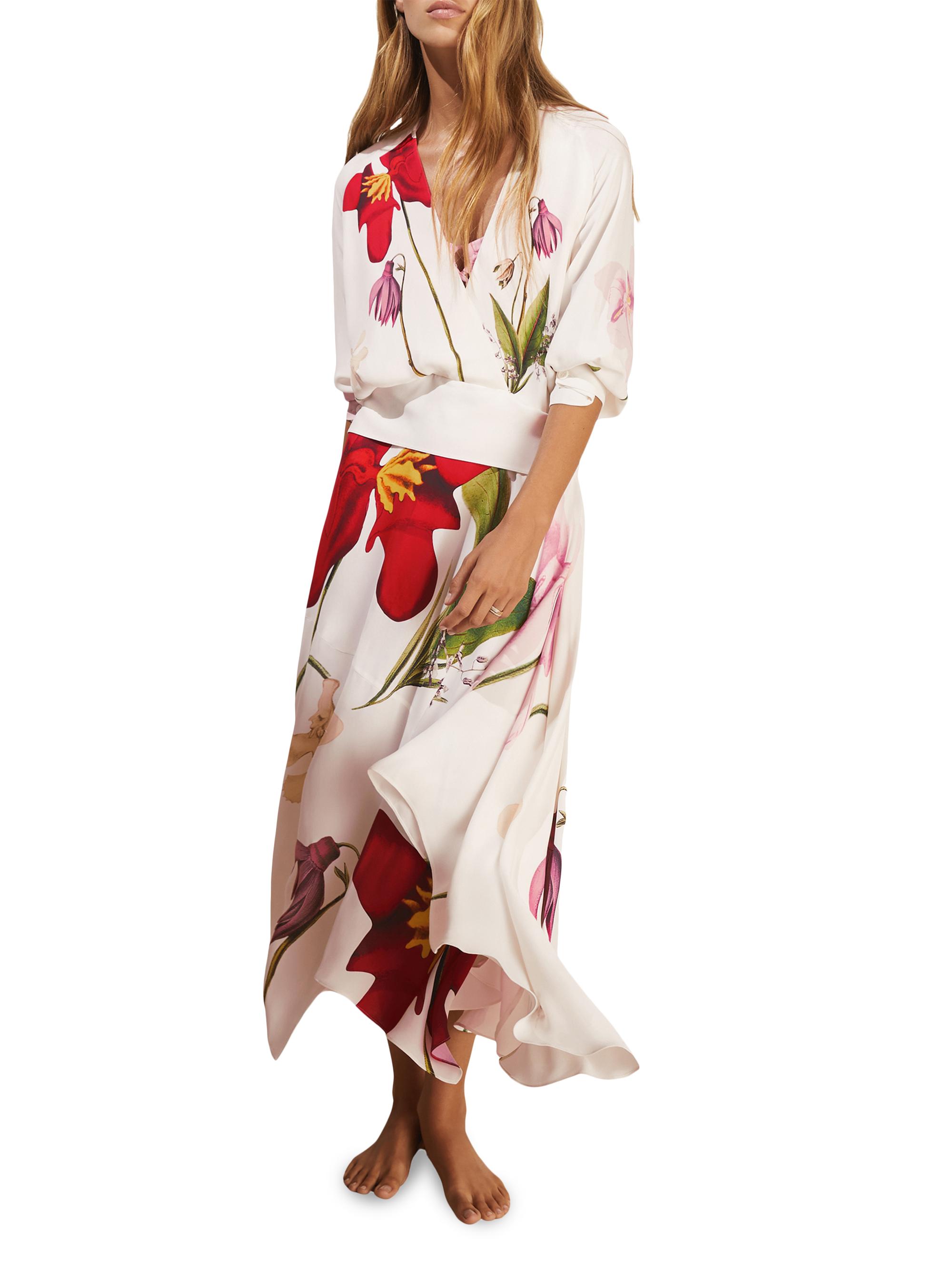Reiss Nola Floral Maxi Dress | Saks Fifth Avenue