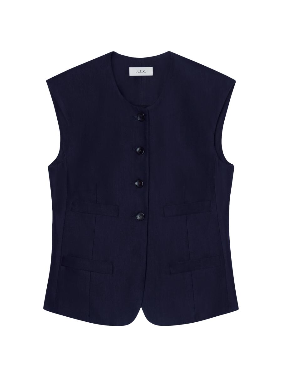 Shop A.L.C. Georgie Boxy Vest | Saks Fifth Avenue Shop A.L.C. Georgie Boxy Vest | Saks Fifth Avenue