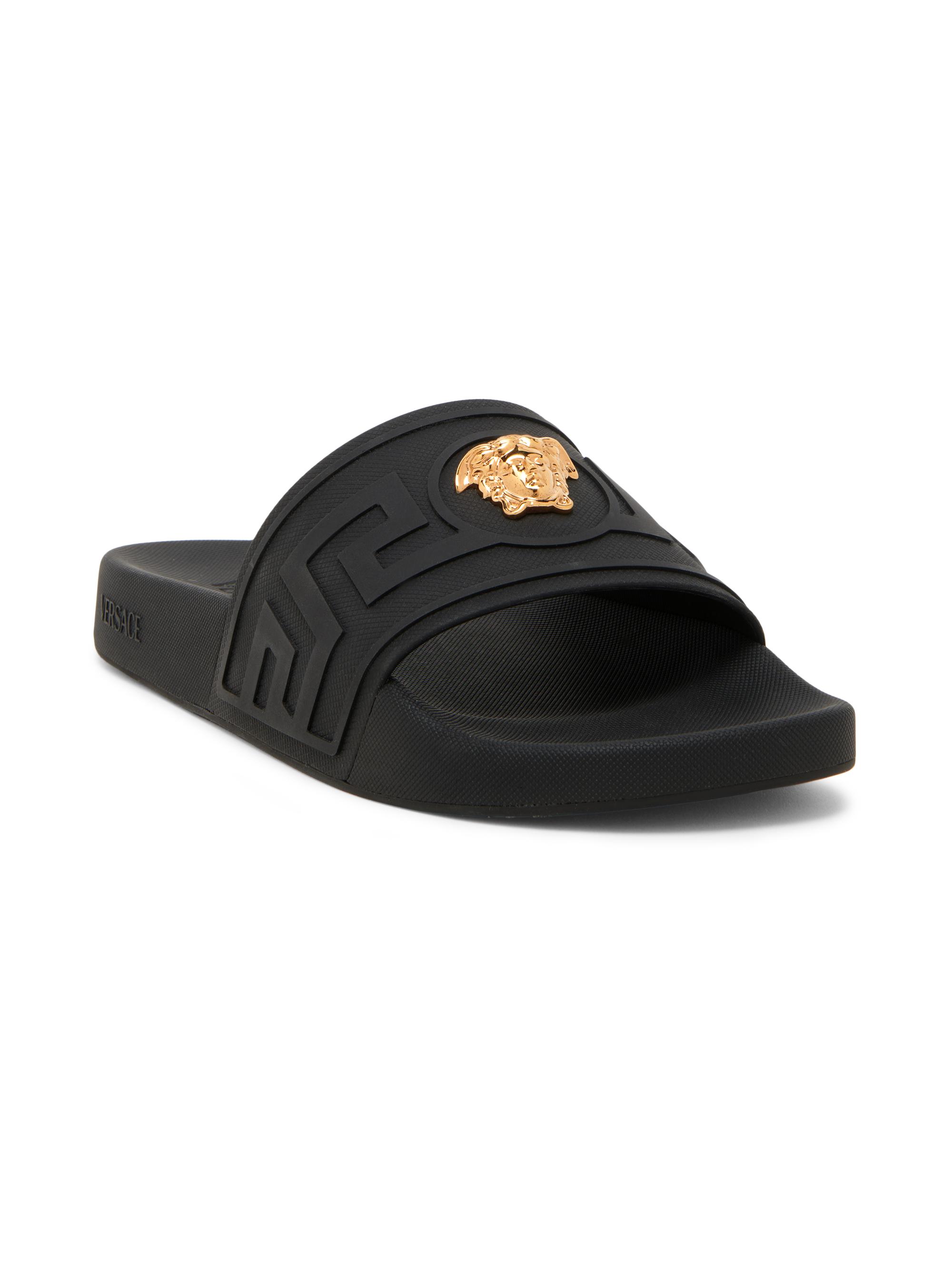 Versace Medusa Rubber Slide Sandals | Saks Fifth Avenue