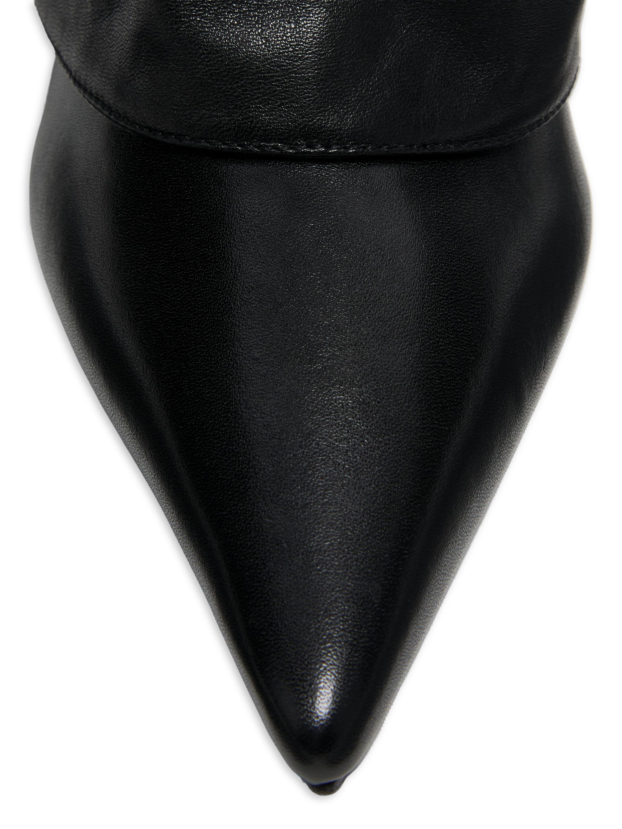 Schutz Mikki Leather Cloak Boots | Saks Fifth Avenue