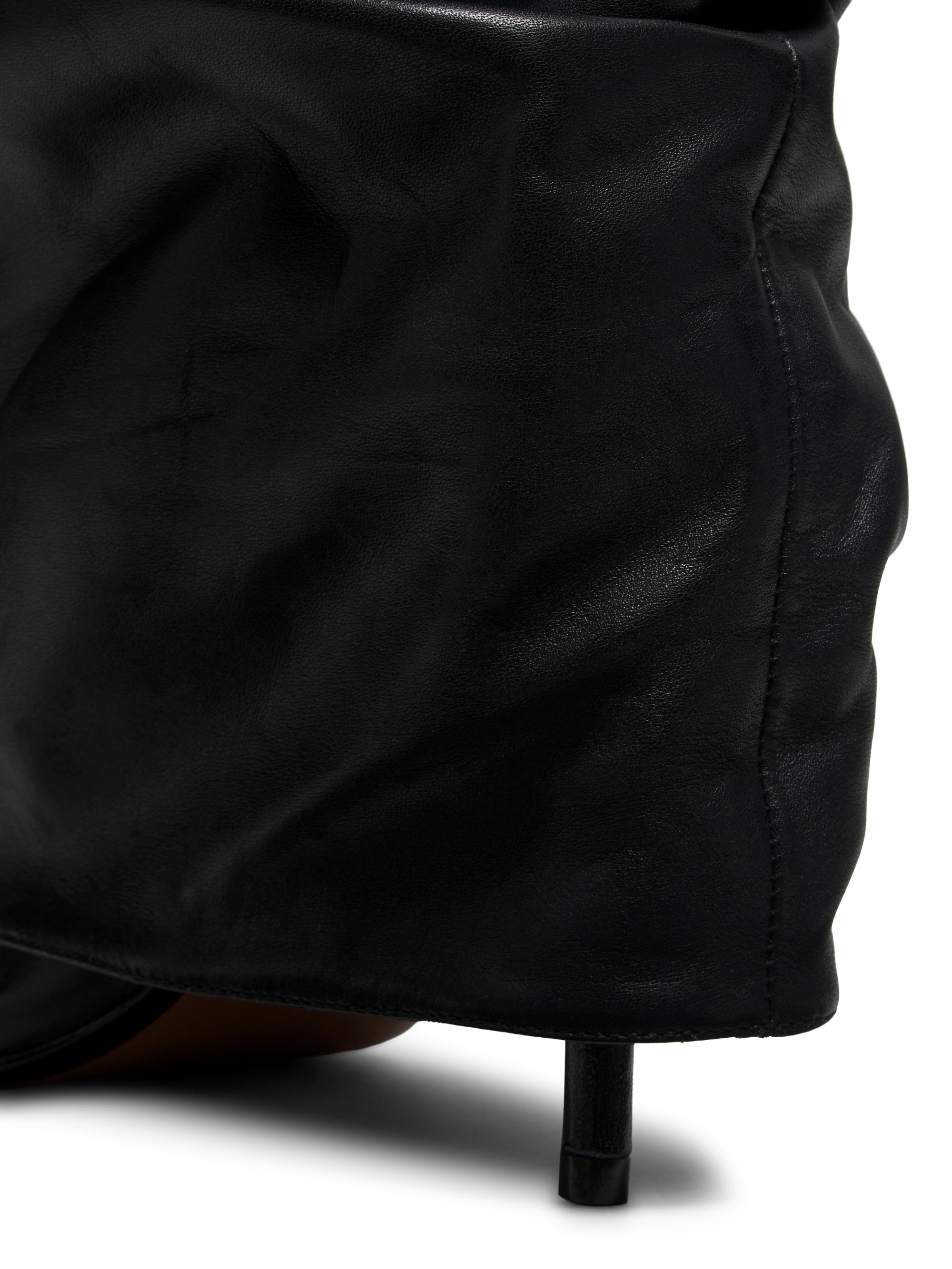 Schutz Mikki Leather Cloak Boots | Saks Fifth Avenue