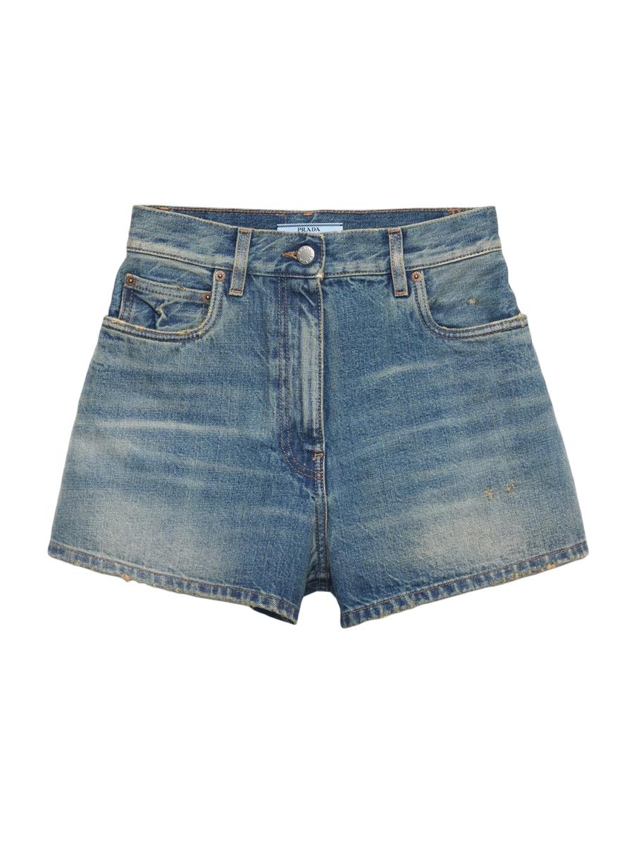Shop Prada Denim Shorts | Saks Fifth Avenue Shop Prada Denim Shorts | Saks Fifth Avenue