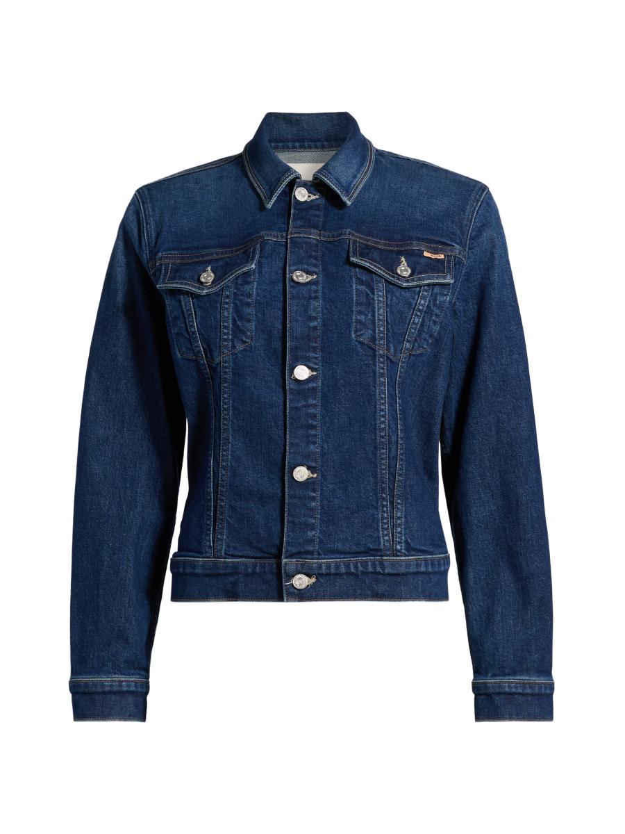Mother The Bruiser Denim Jacket | Saks Fifth Avenue
