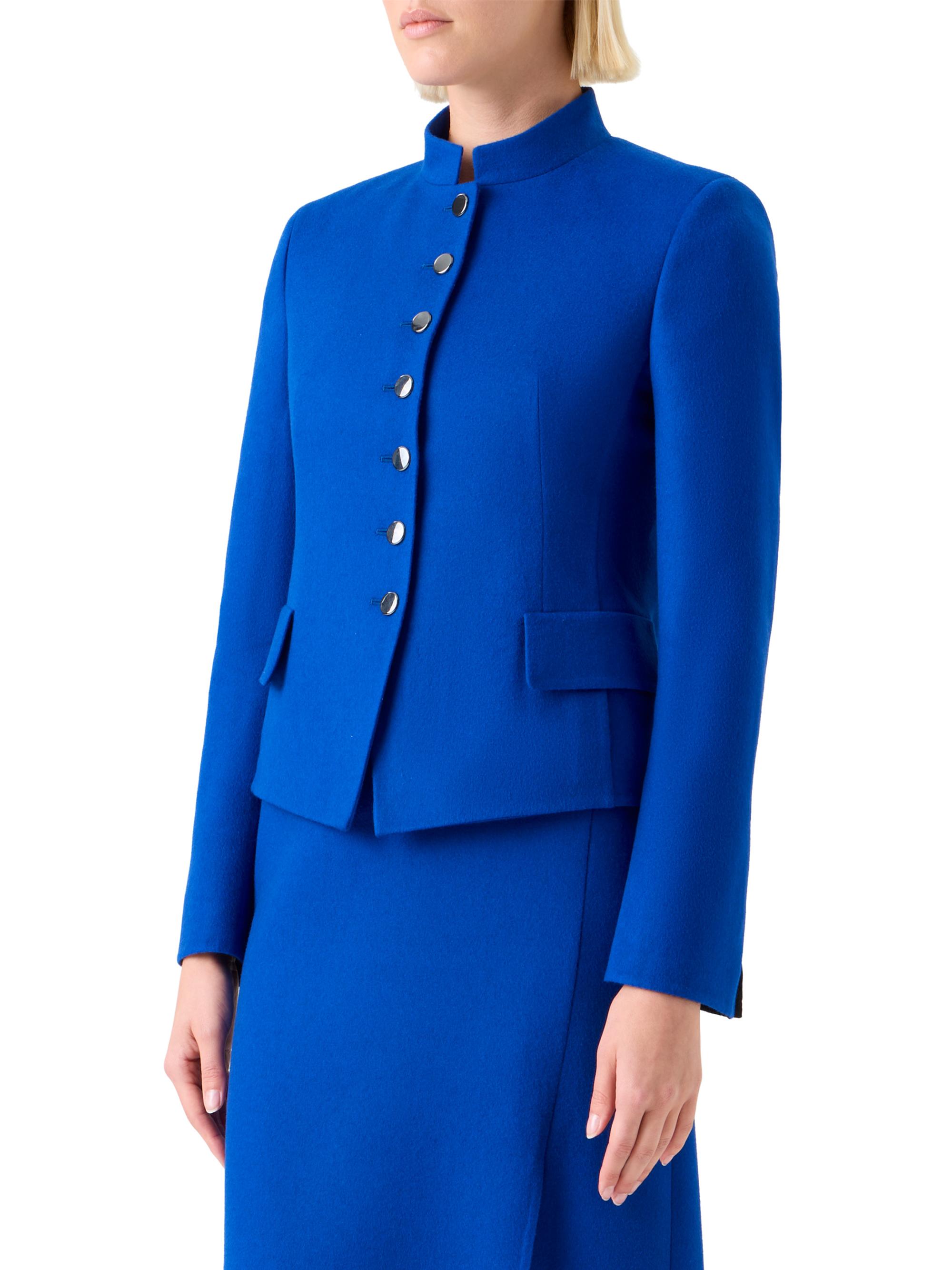 Akris Deva Wool Flannel Blazer | Saks Fifth Avenue