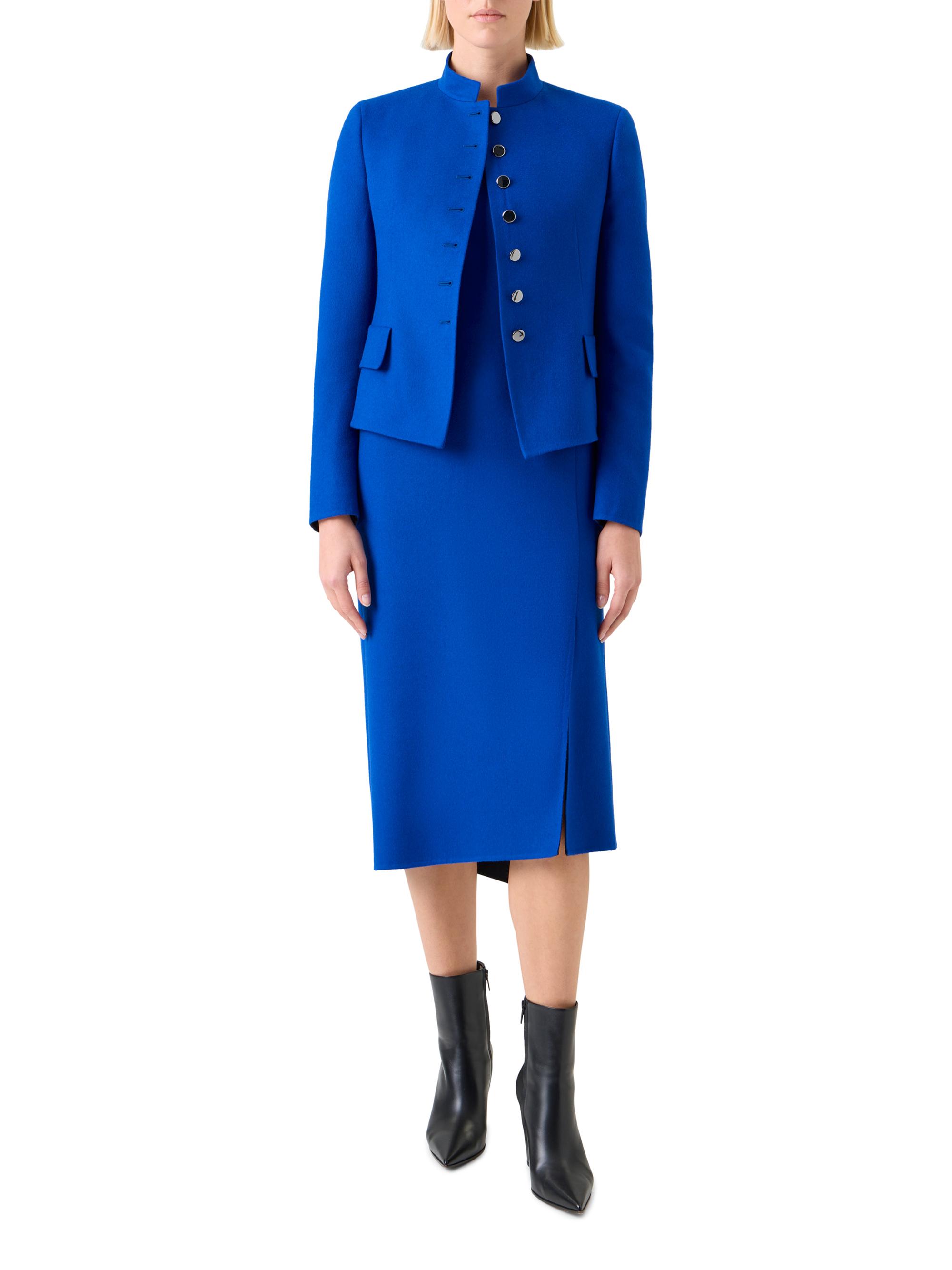 Akris Deva Wool Flannel Blazer | Saks Fifth Avenue