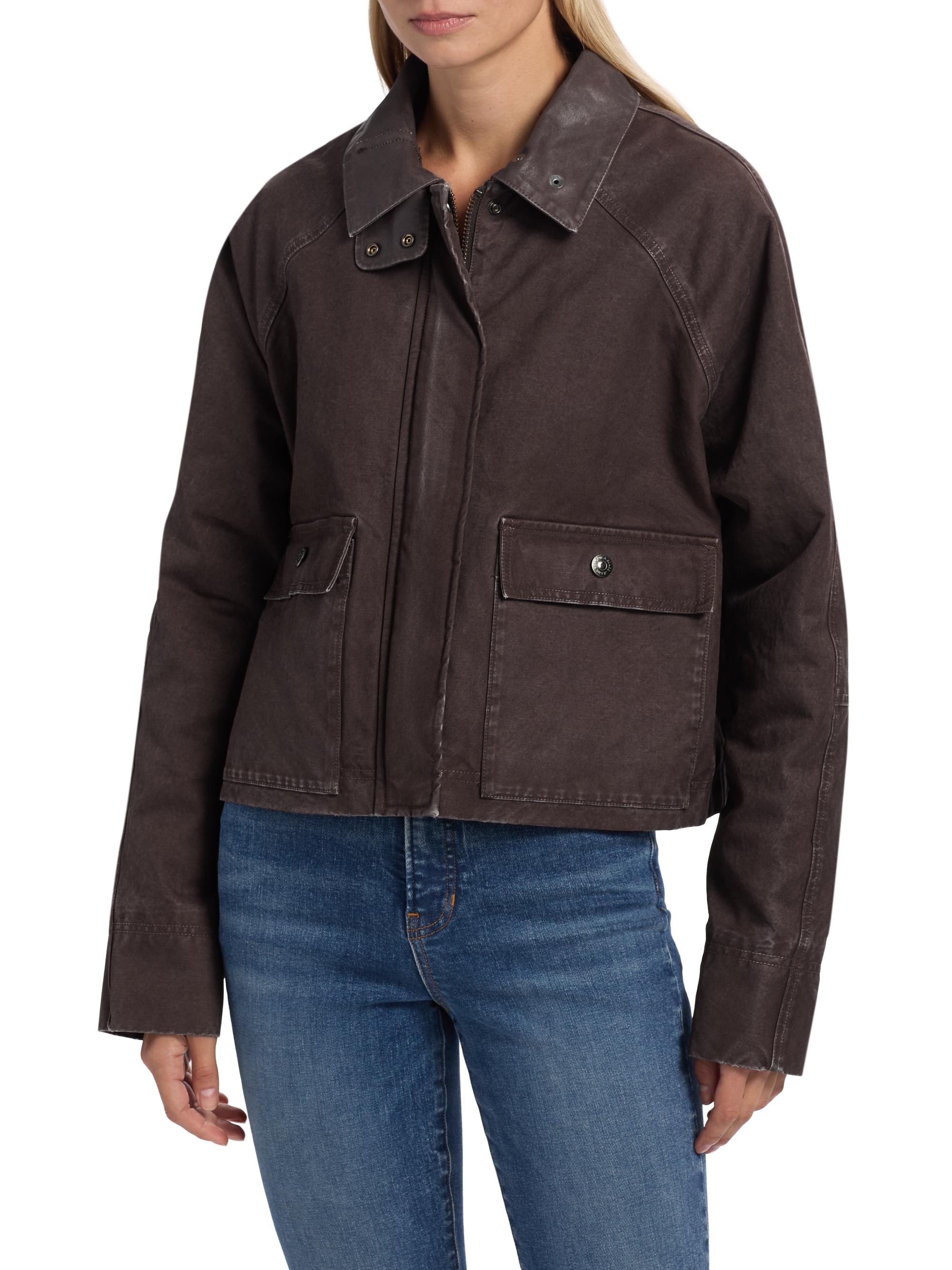 Veronica Beard Arlo Cotton Barn Jacket | Saks Fifth Avenue