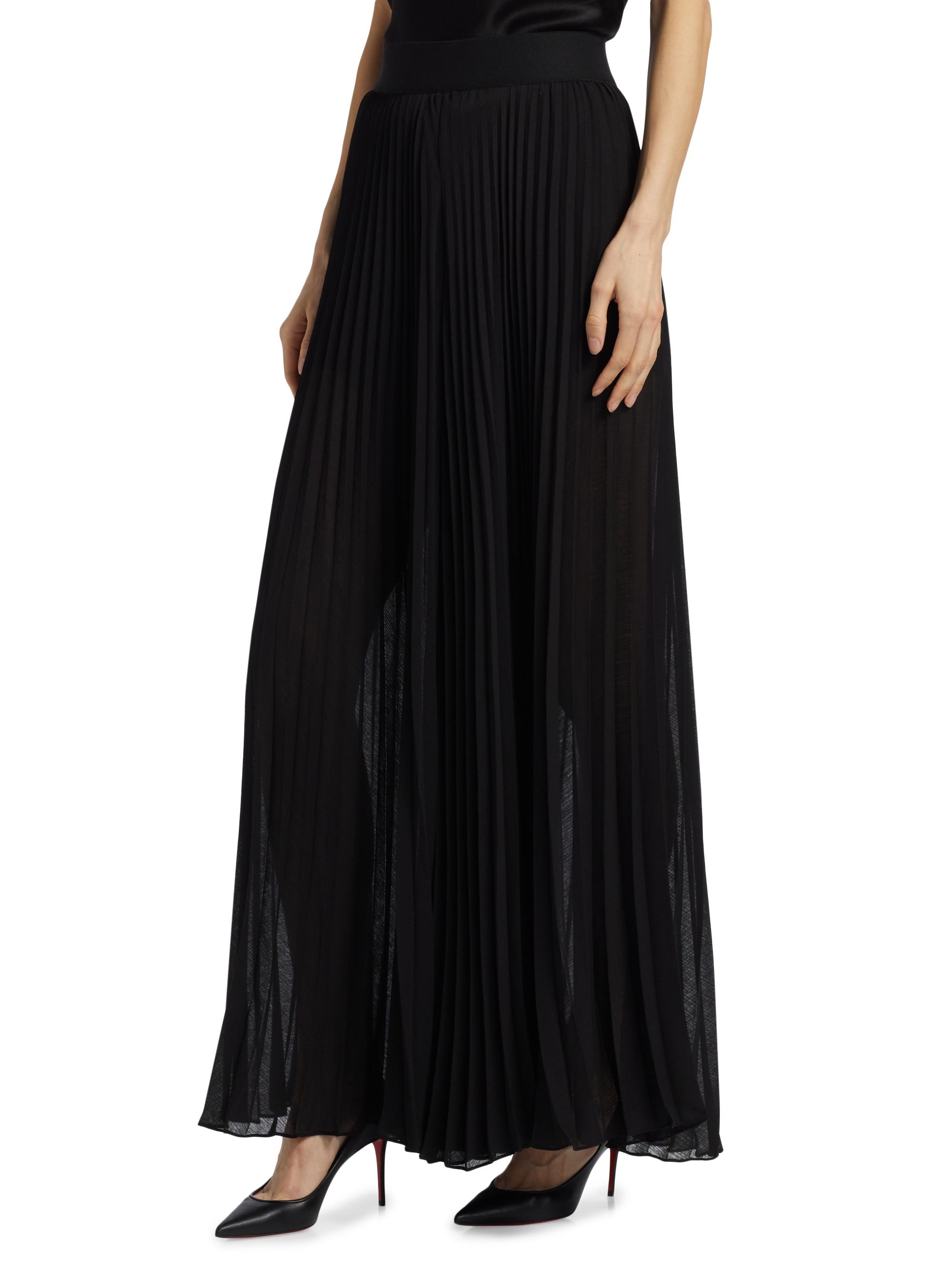 ALICE + OLIVIA Athena Pleated Wide-Leg Pants | Saks Fifth Avenue