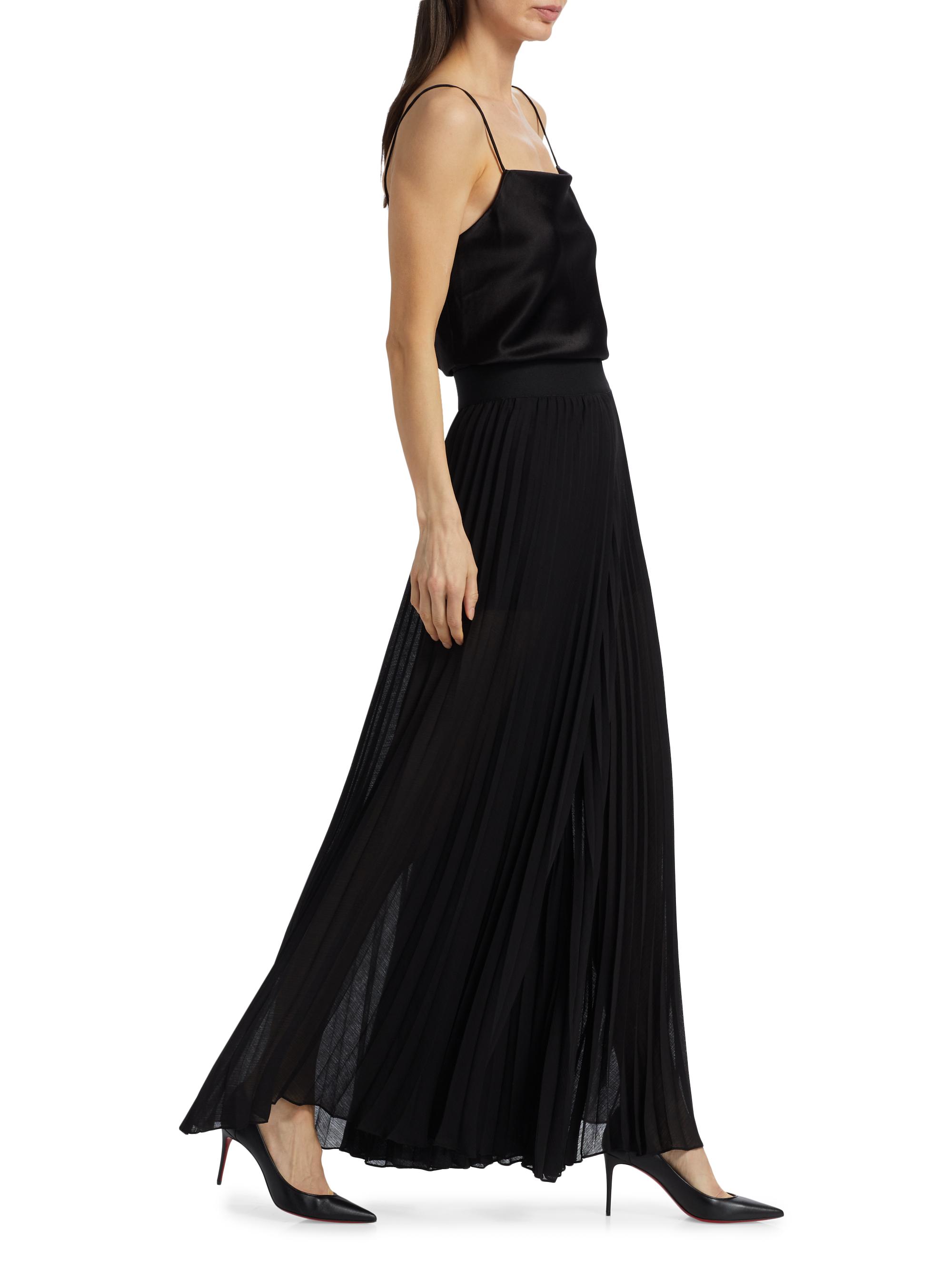 ALICE + OLIVIA Athena Pleated Wide-Leg Pants | Saks Fifth Avenue