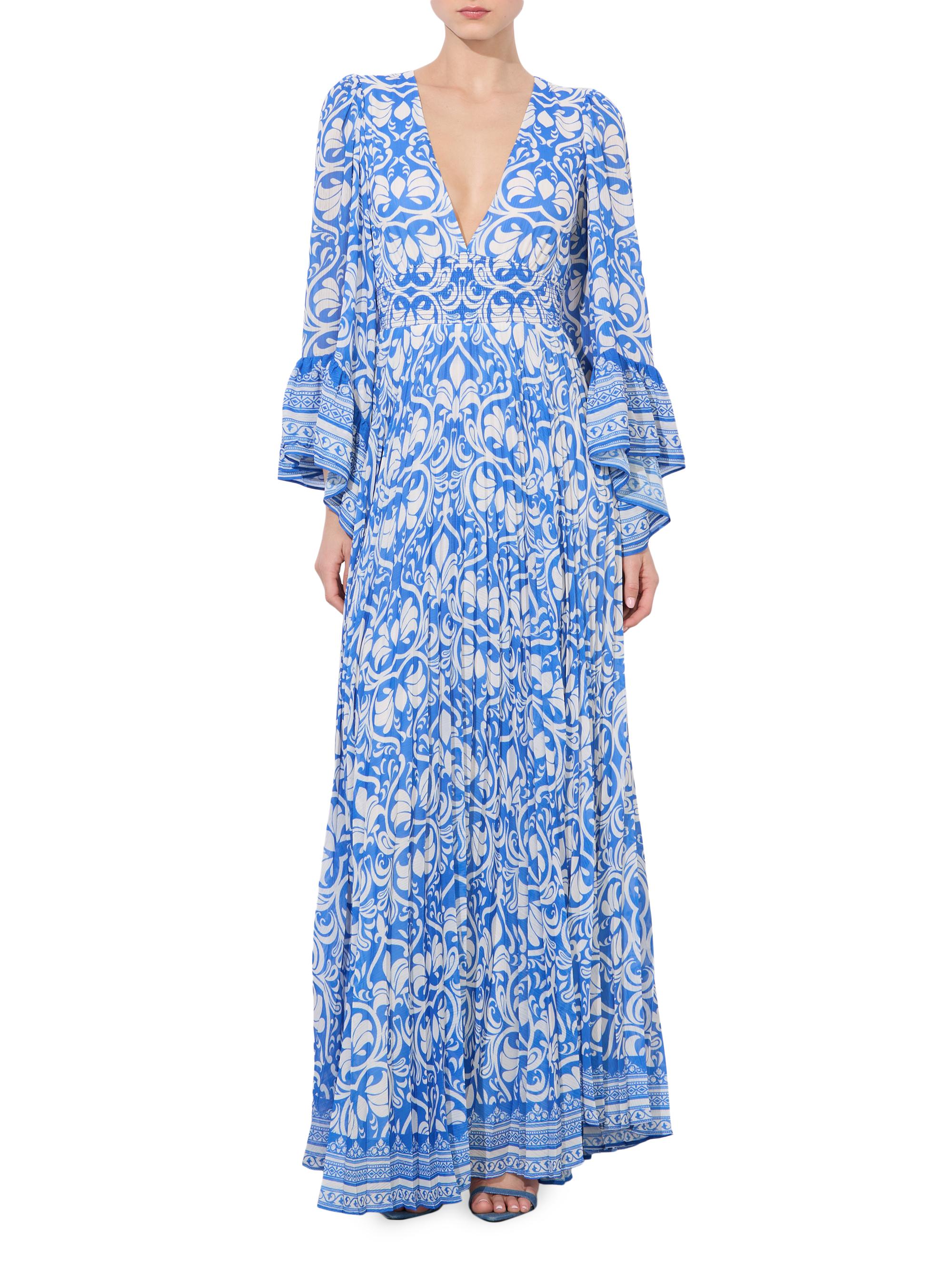 ALICE + OLIVIA Selene Printed Maxi Dress | Saks Fifth Avenue